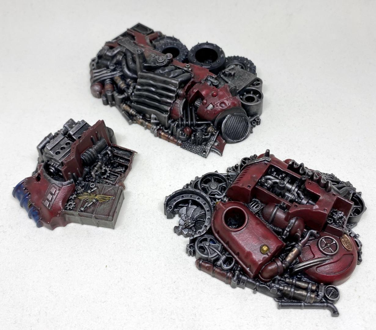 Finished painting some scrap piles | Scrolller