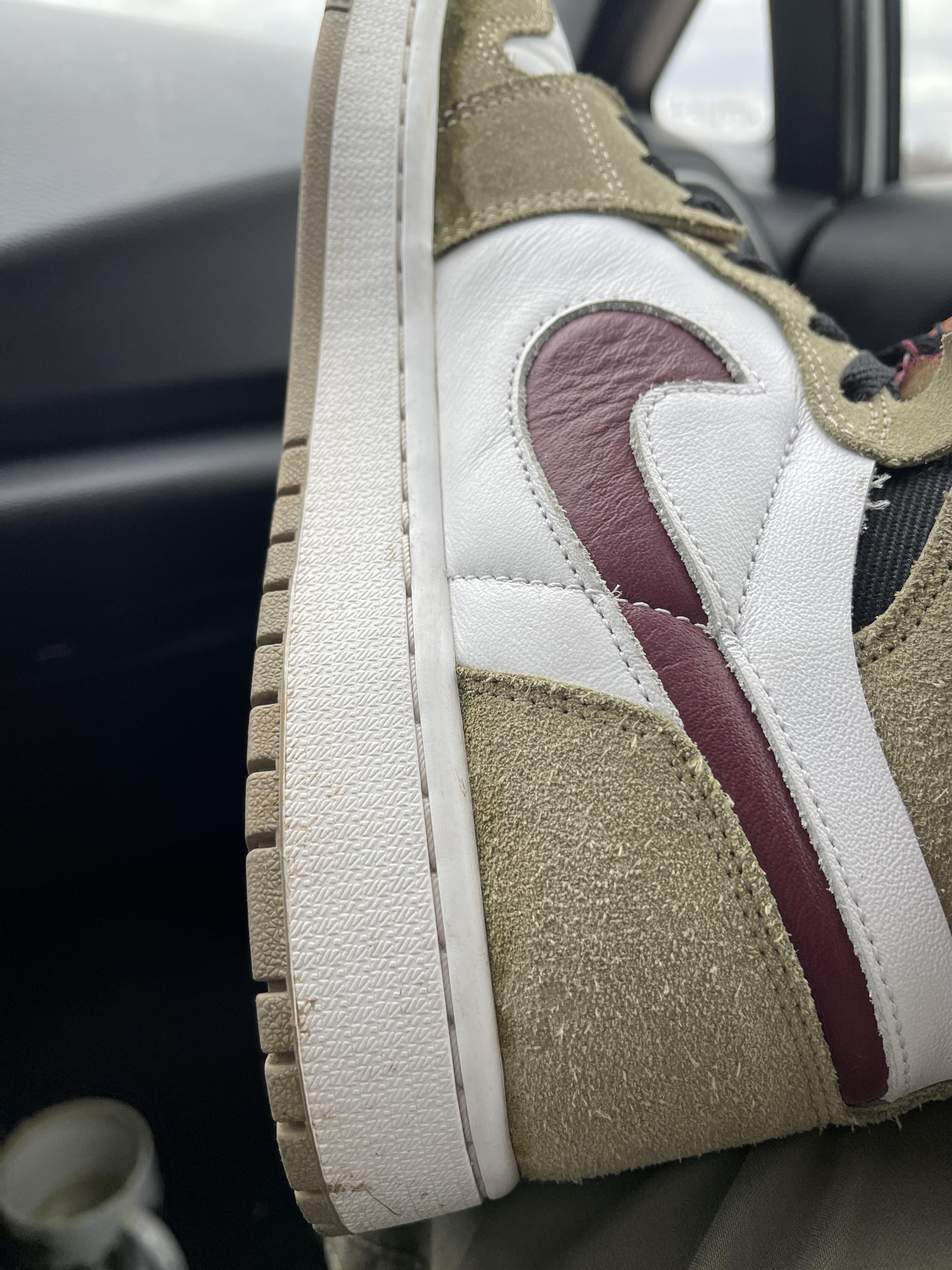 Any suggestions on how to clean my dirty Jordan 1s? Stepped in some mud water. It doesn’t look ...