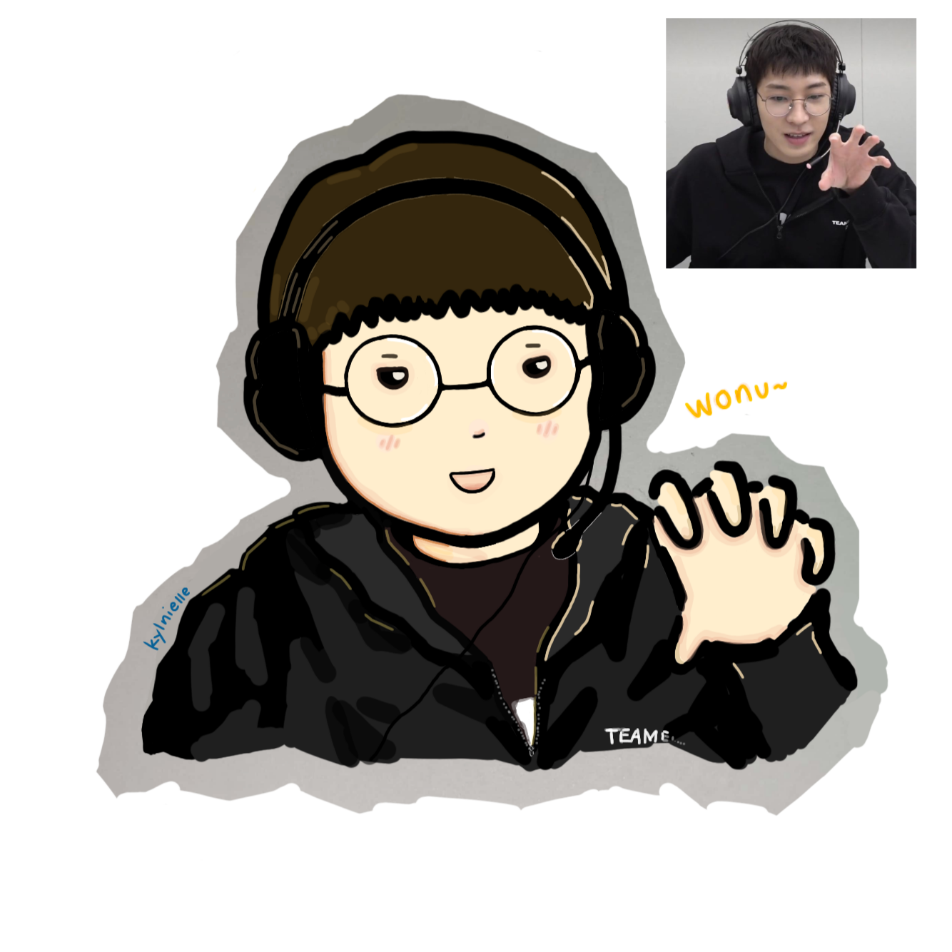 I made a hoshi and wonu fanart! ++ dk :'''))) | Scrolller