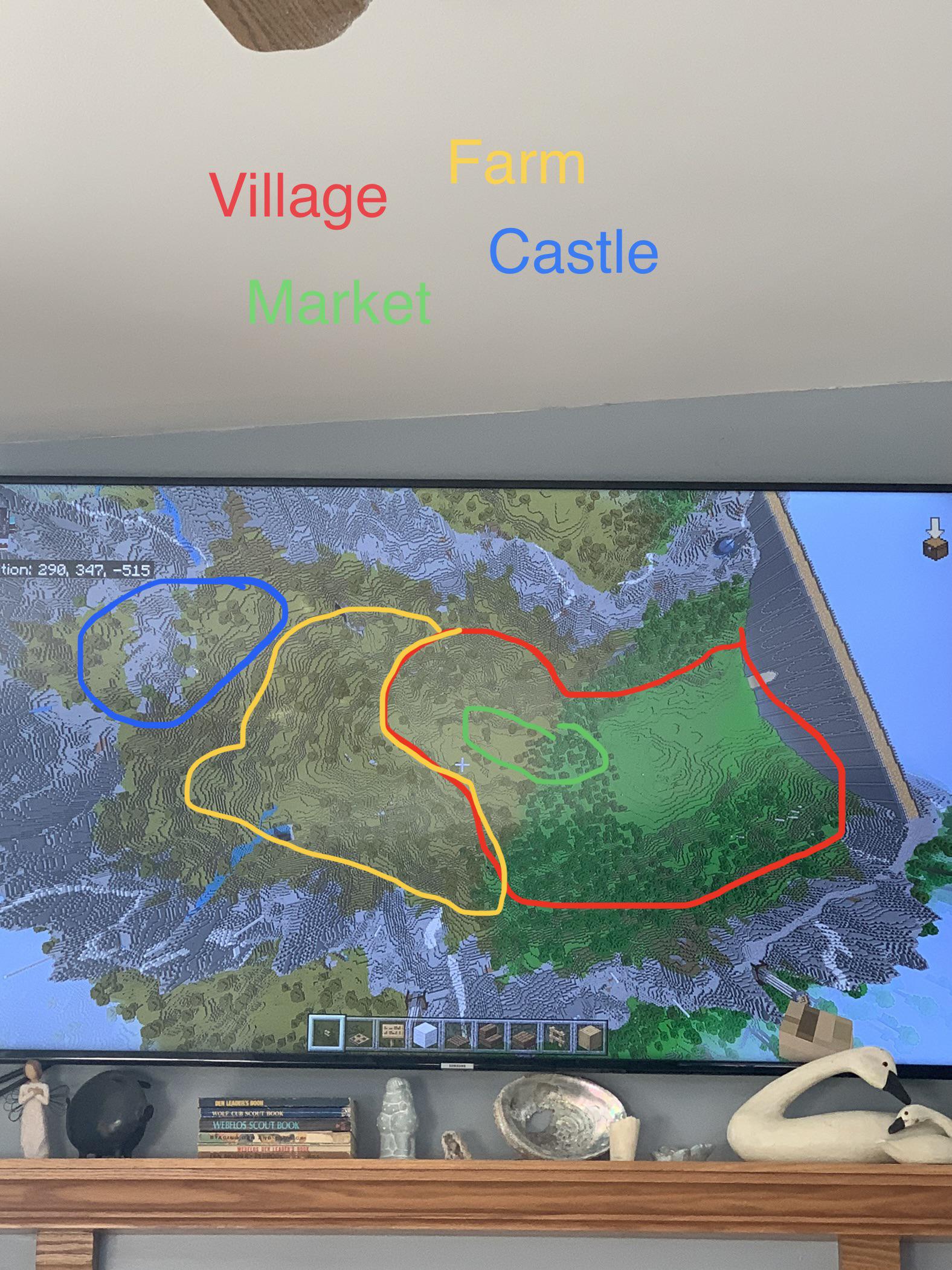 The loose plan for the medieval city my friend and I have been building. | Scrolller