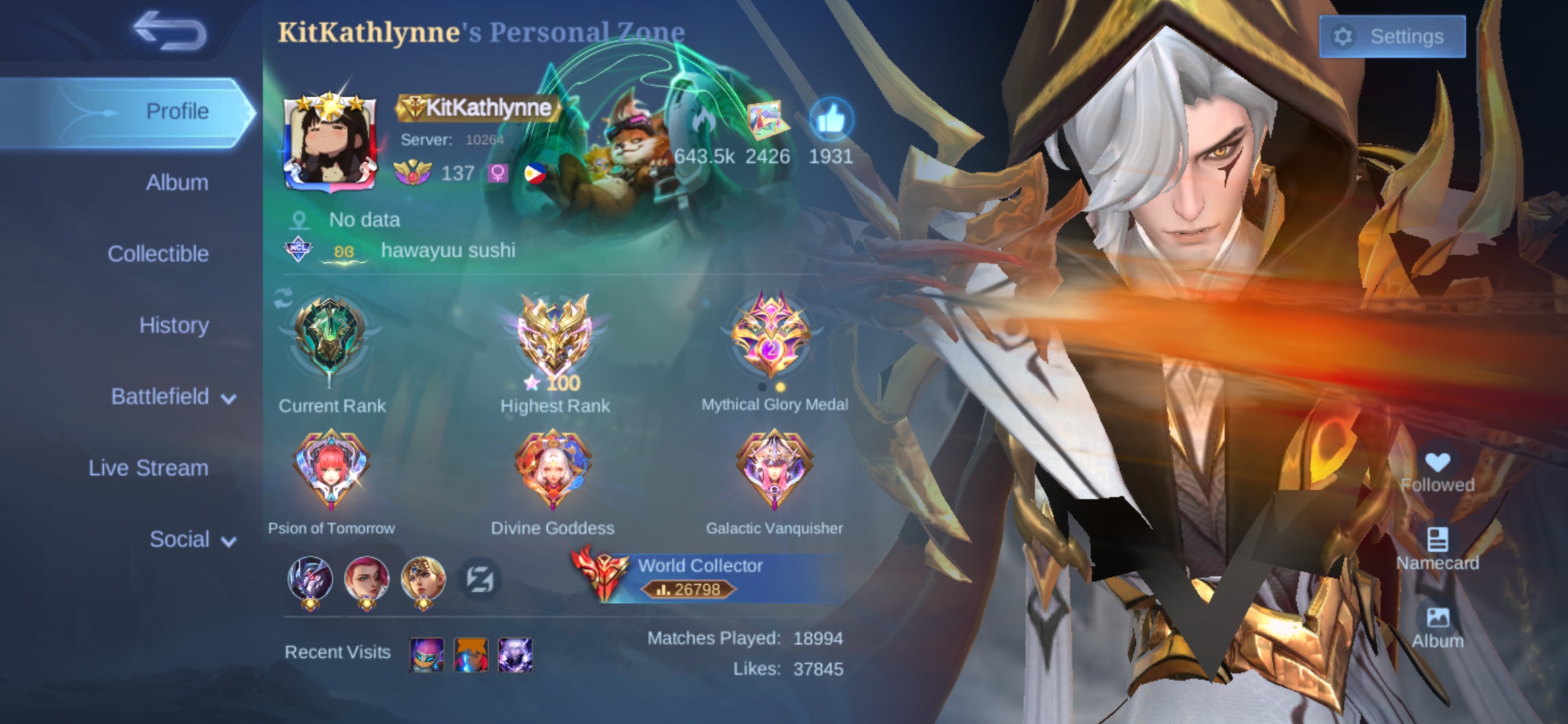 Master rank. | Scrolller