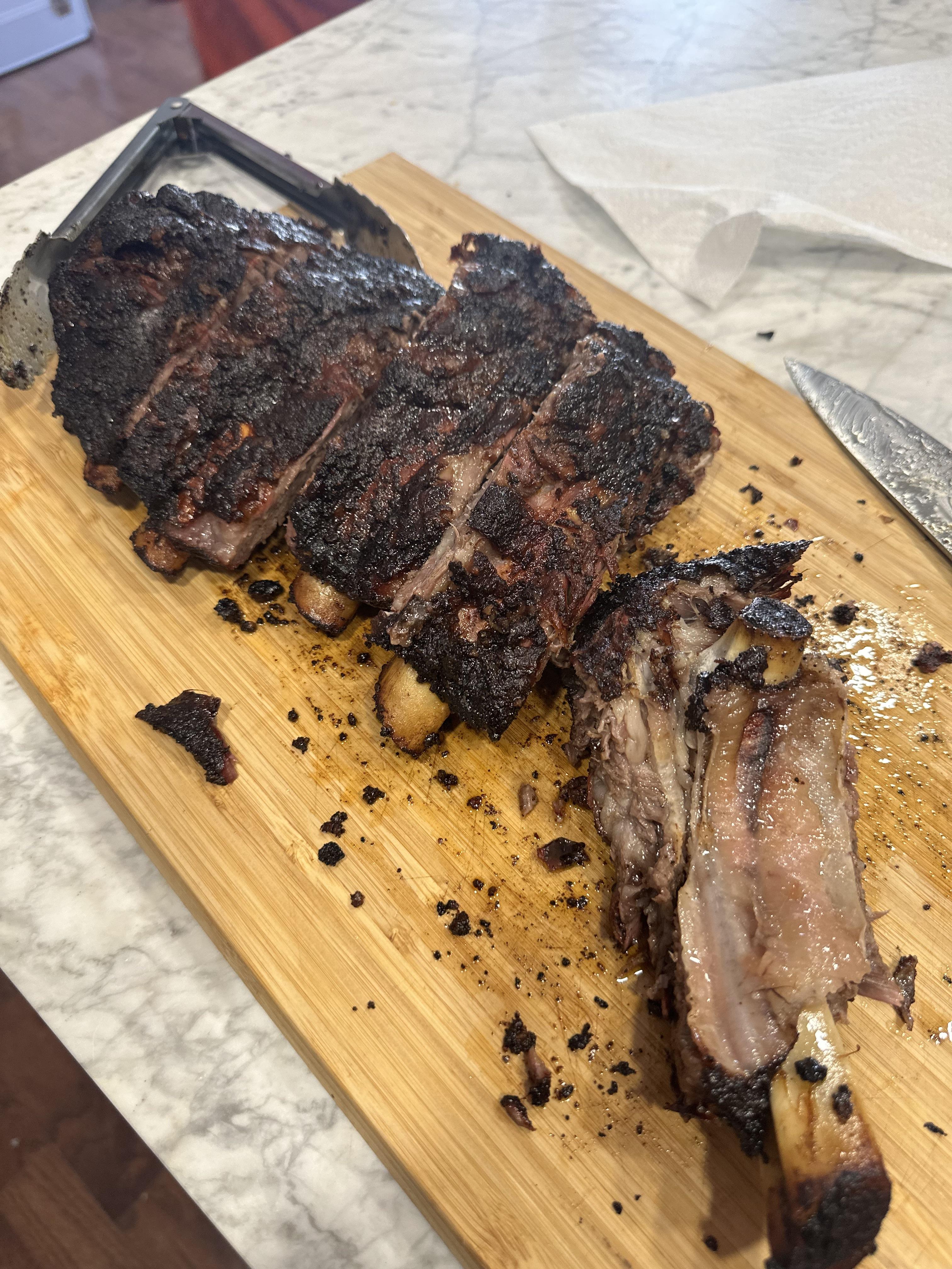 Overcooked Picanha and some beef ribs… (Costco) | Scrolller