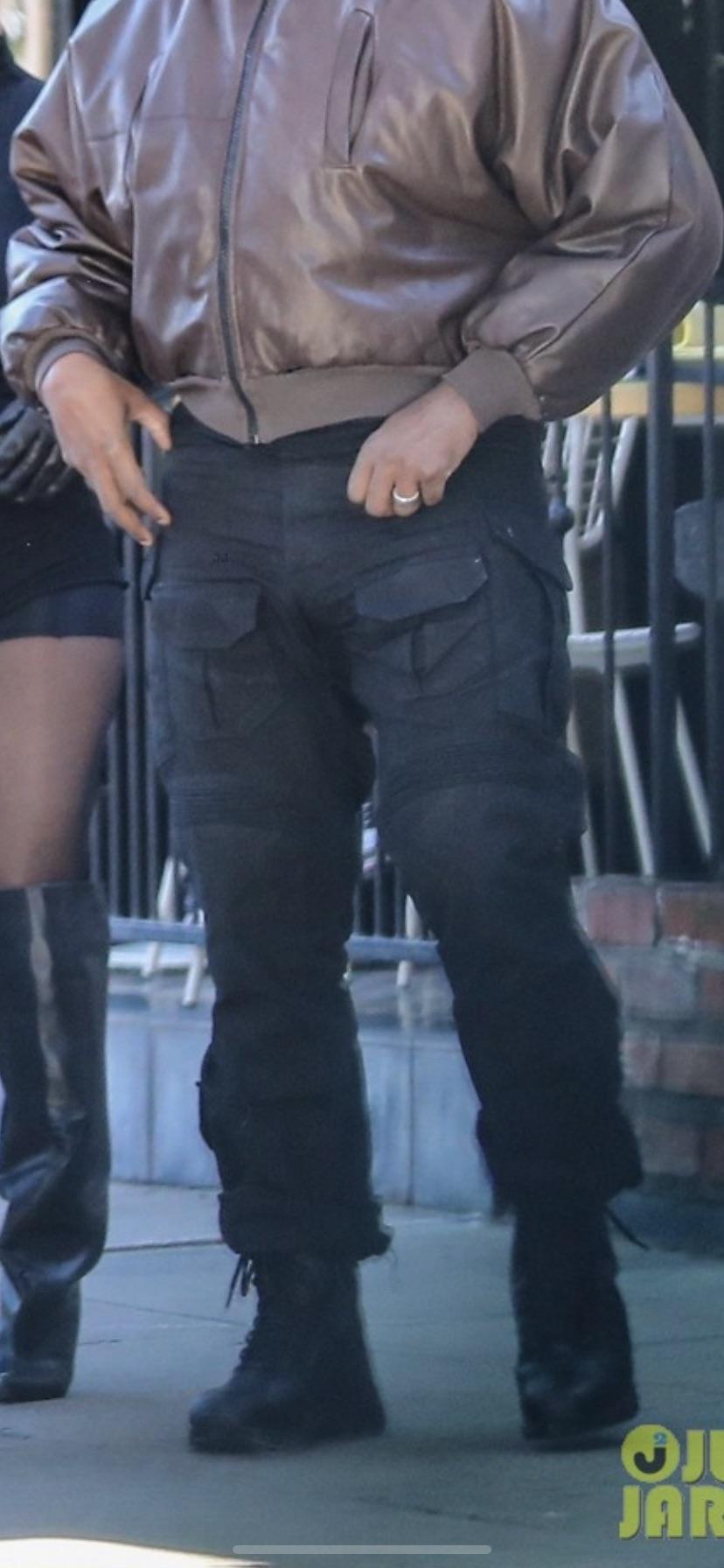 Anyone know these black cargos Kanye wearing ? | Scrolller