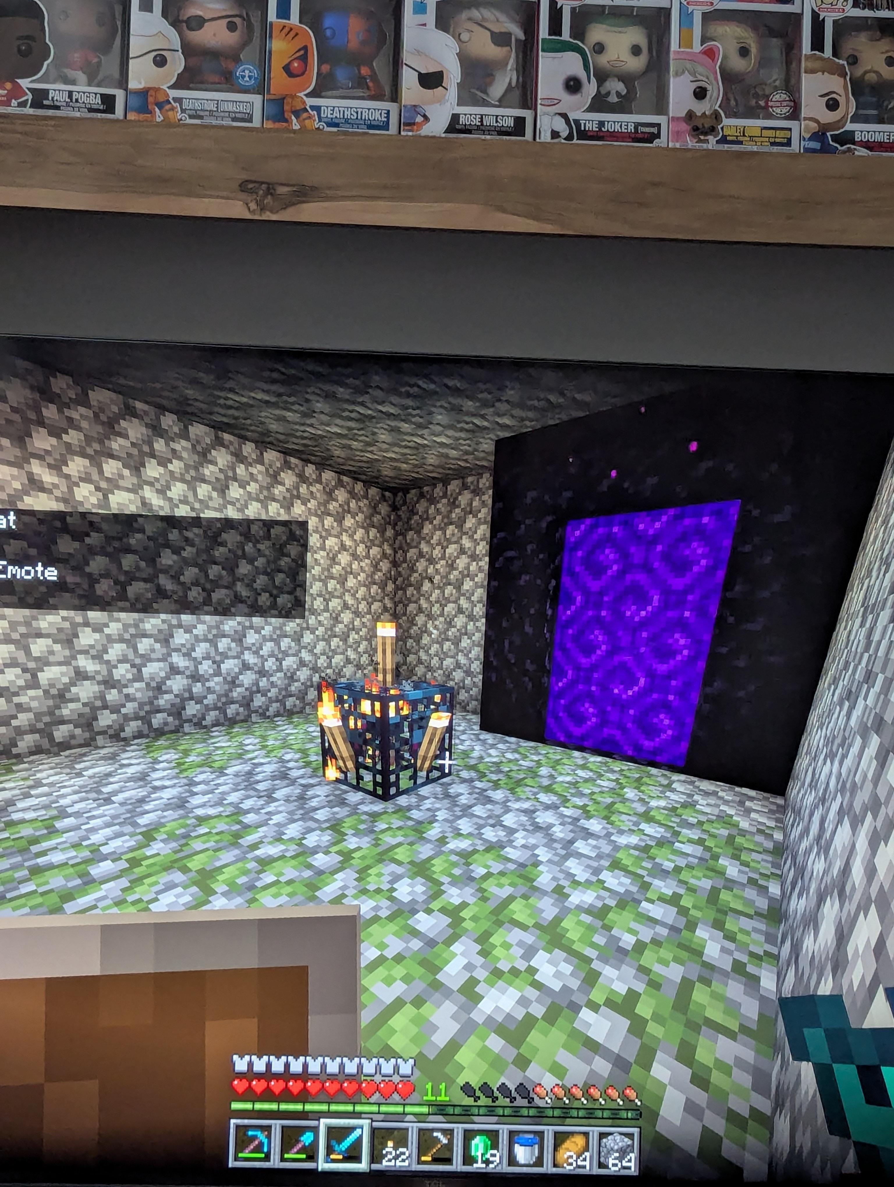 Half nether portal | Scrolller