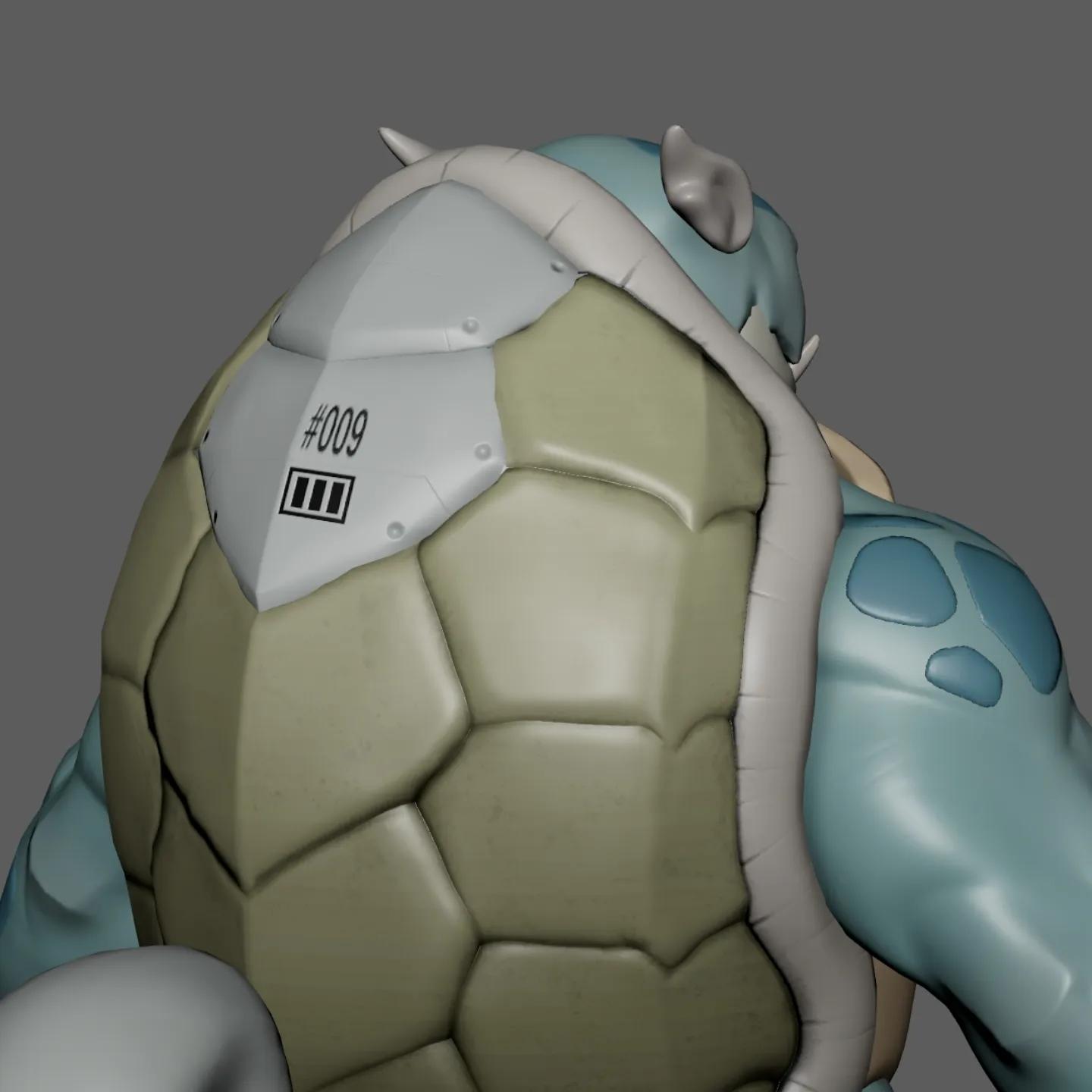 Blastoise Production model | Scrolller