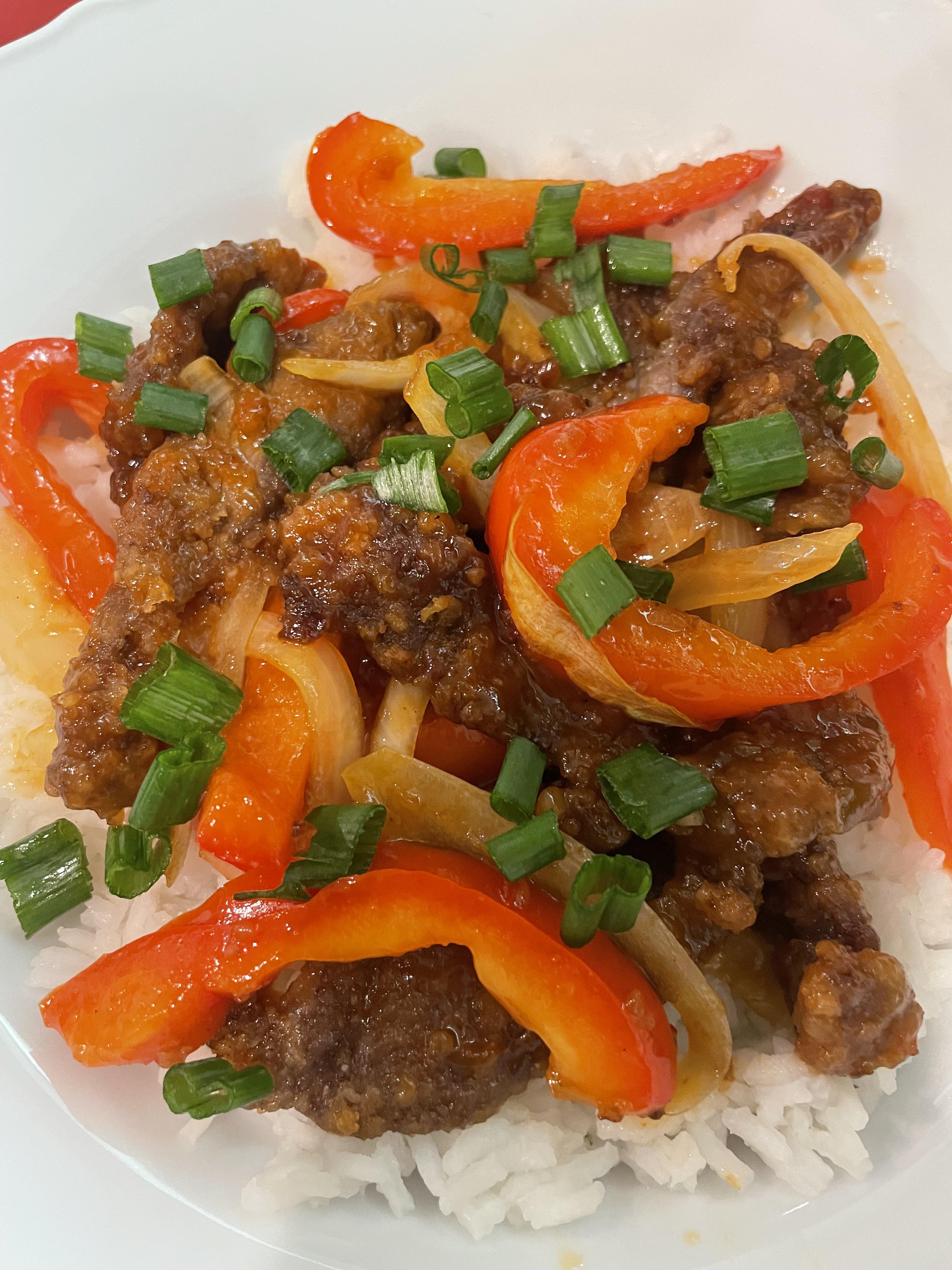 [homemade]Crispy Sweet Chilli Beef | Scrolller