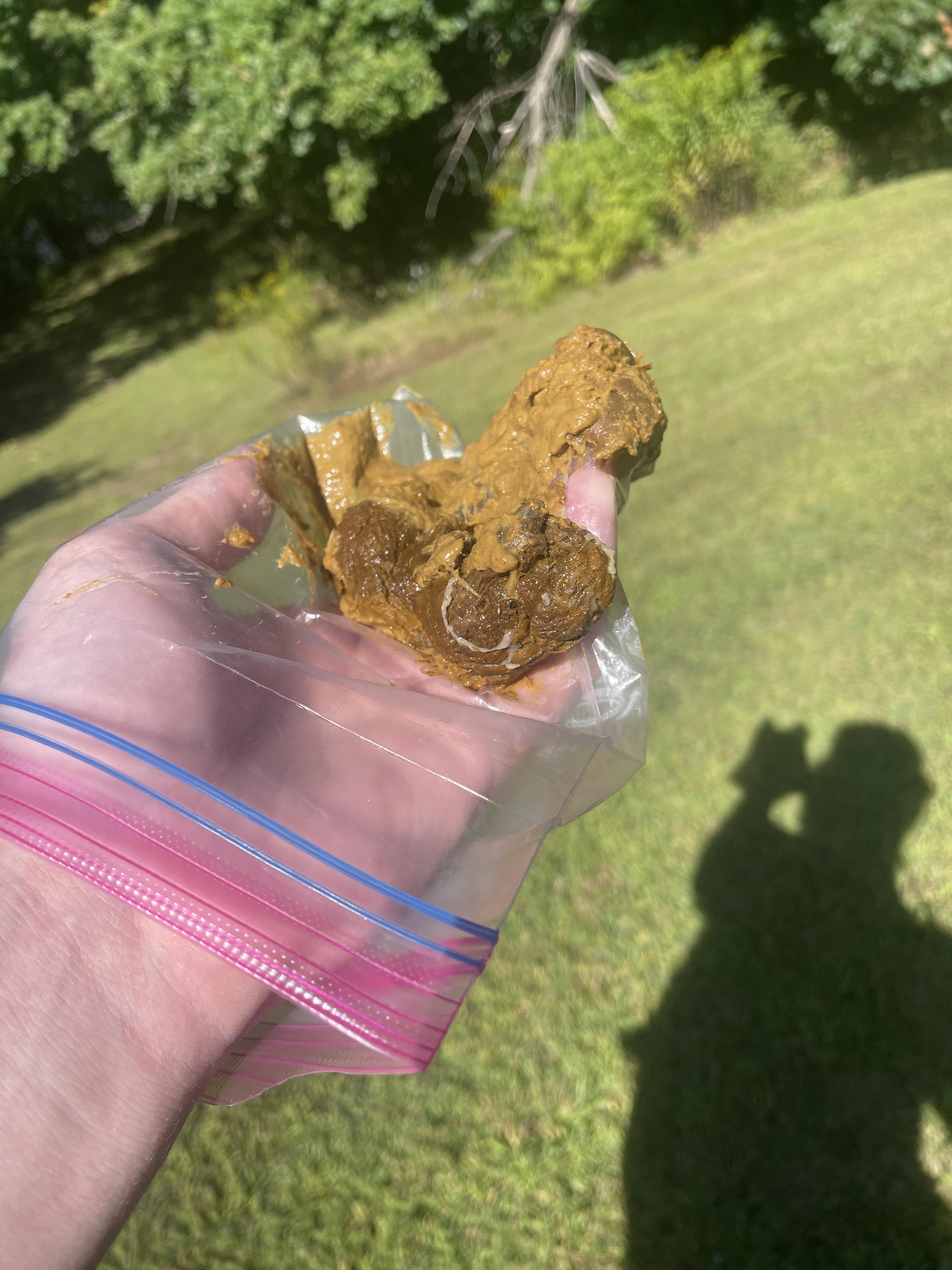 Anyone know if this is mucus or worms? | Scrolller