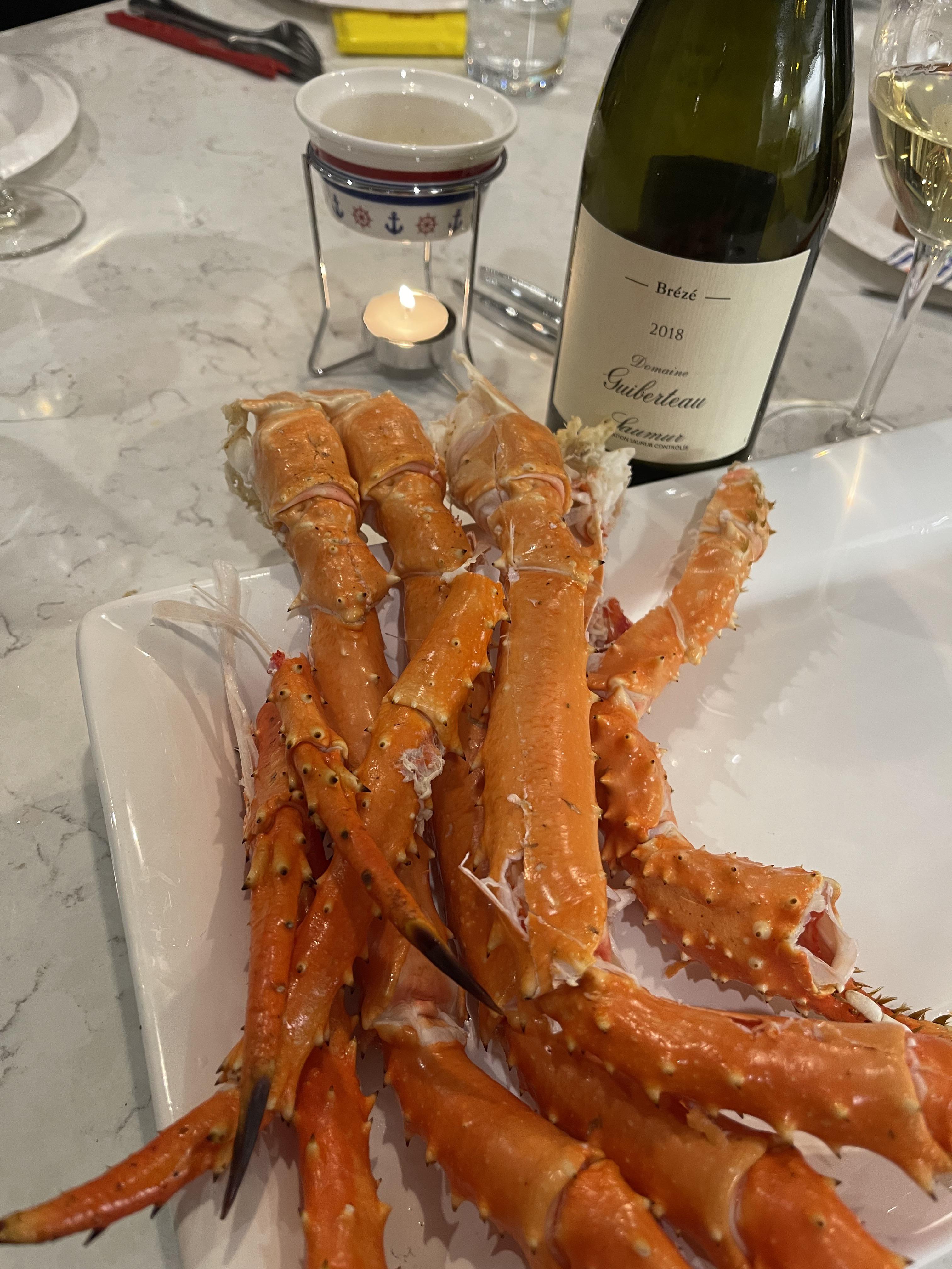 [Homemade] NYE Dinner - Steak, Crab, Lobster, and Cookies! | Scrolller