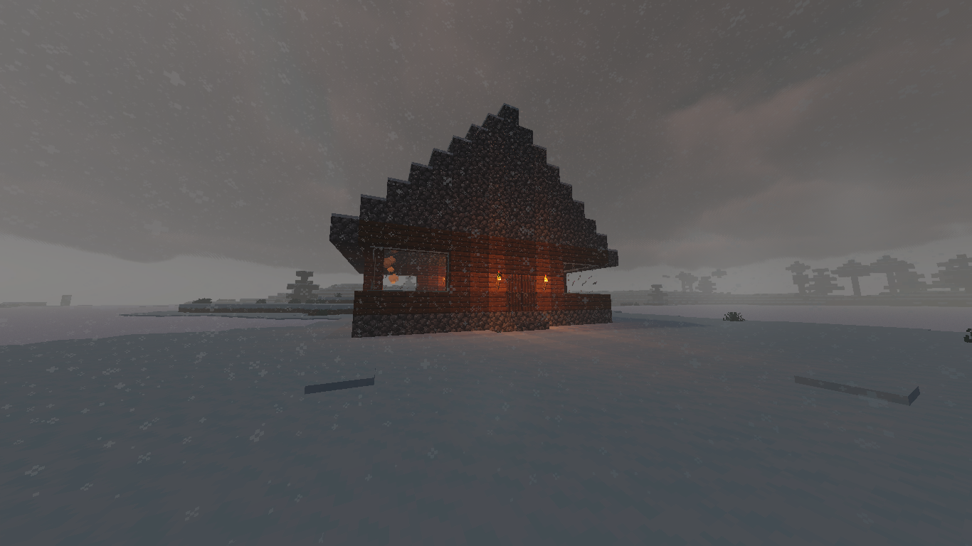 My starter snow base. | Scrolller