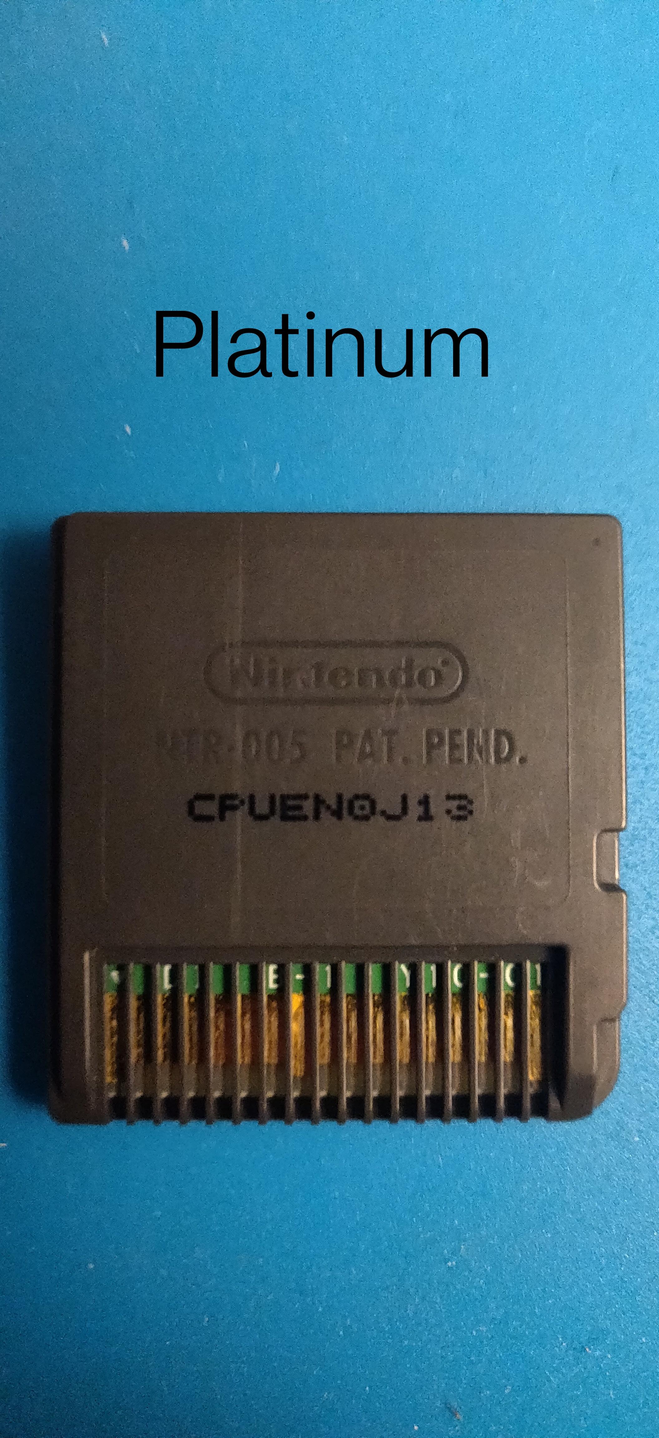 Need help verifying used Pkmn Platinum | Scrolller