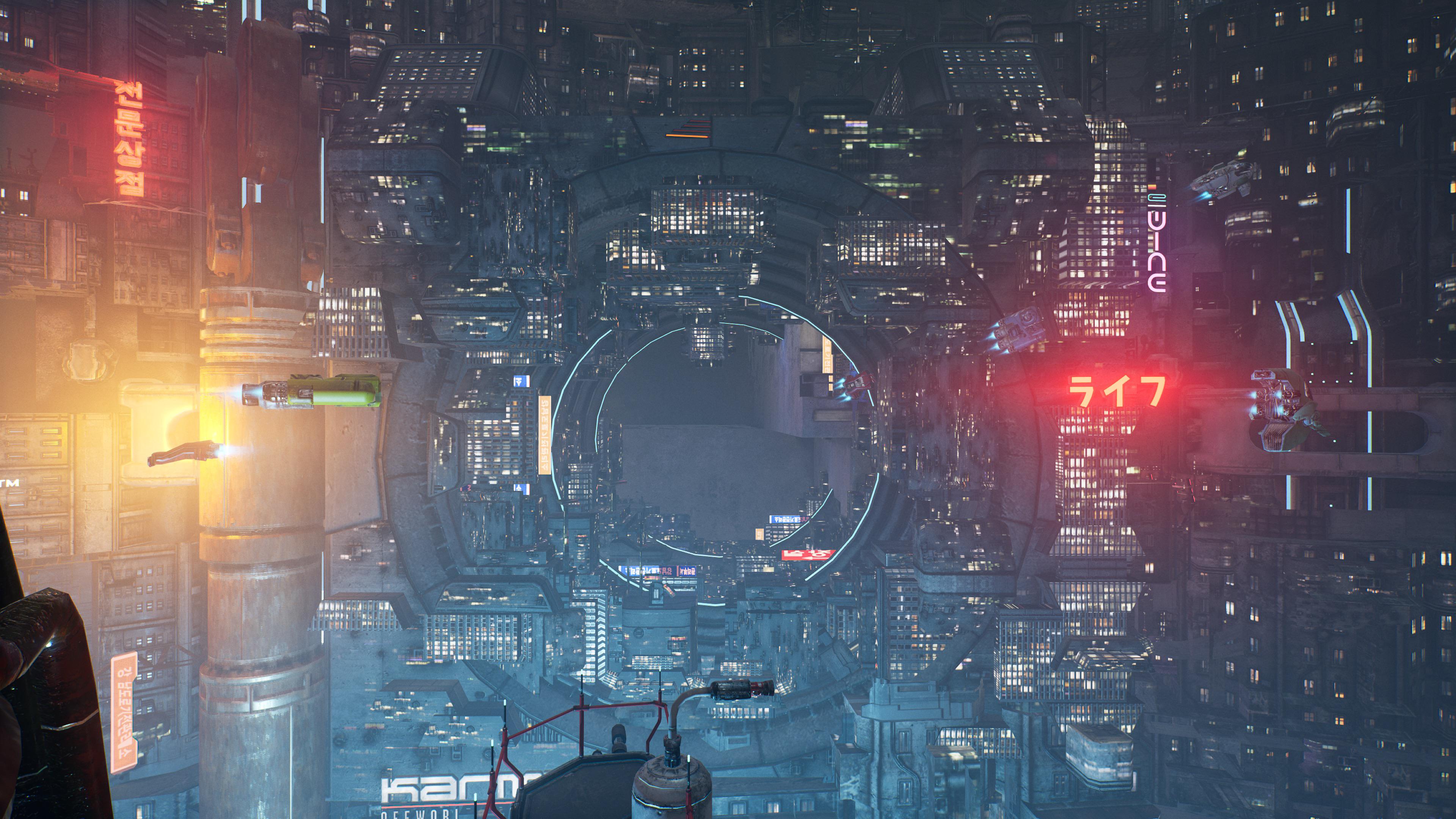 The Ascent probably has some of the best Cyber Punk aesthetics I’ve ever seen in a game. | Scrolller