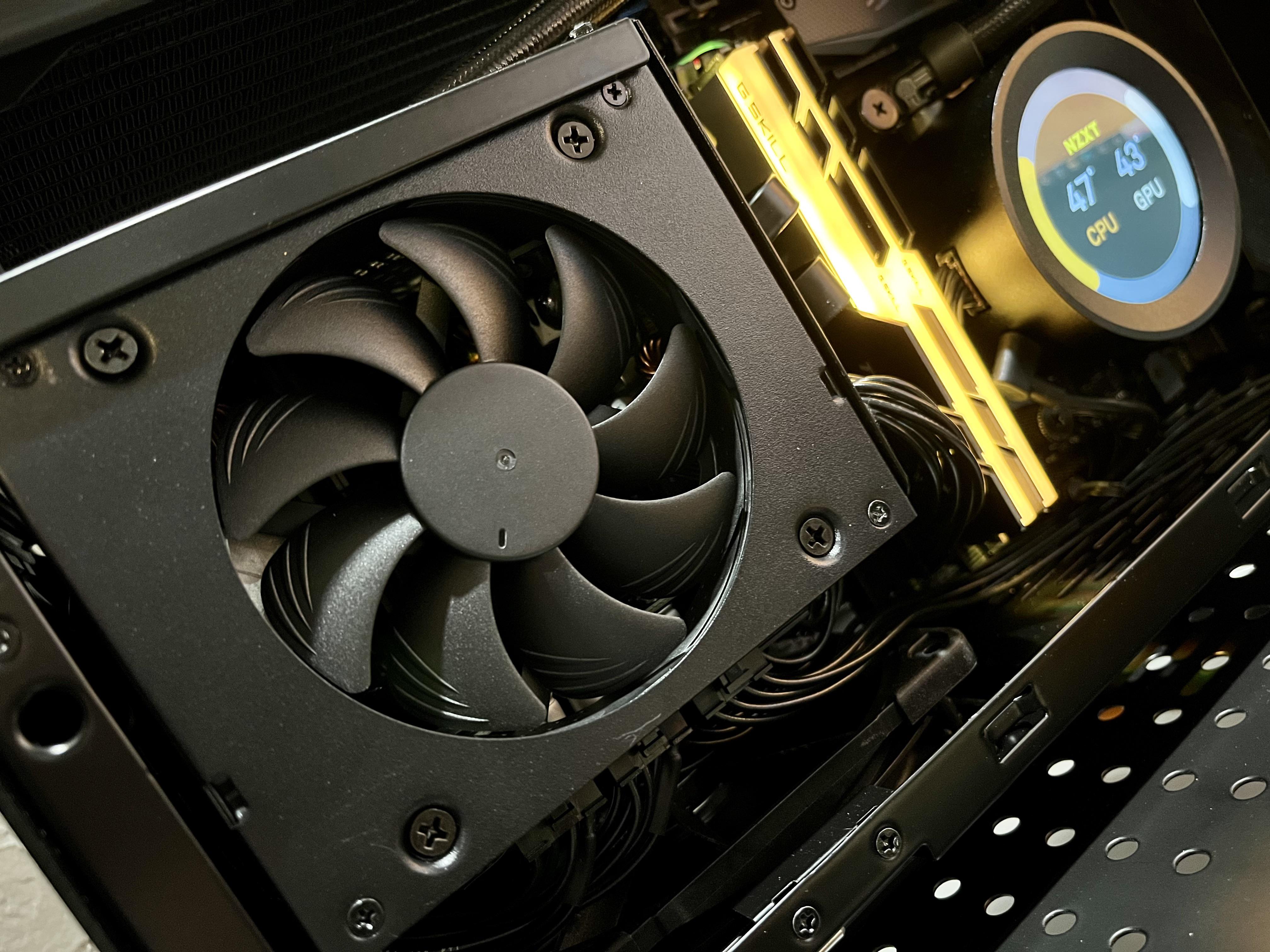 Stealth mode 🥷! Noctua chromax fan conversion! | Scrolller