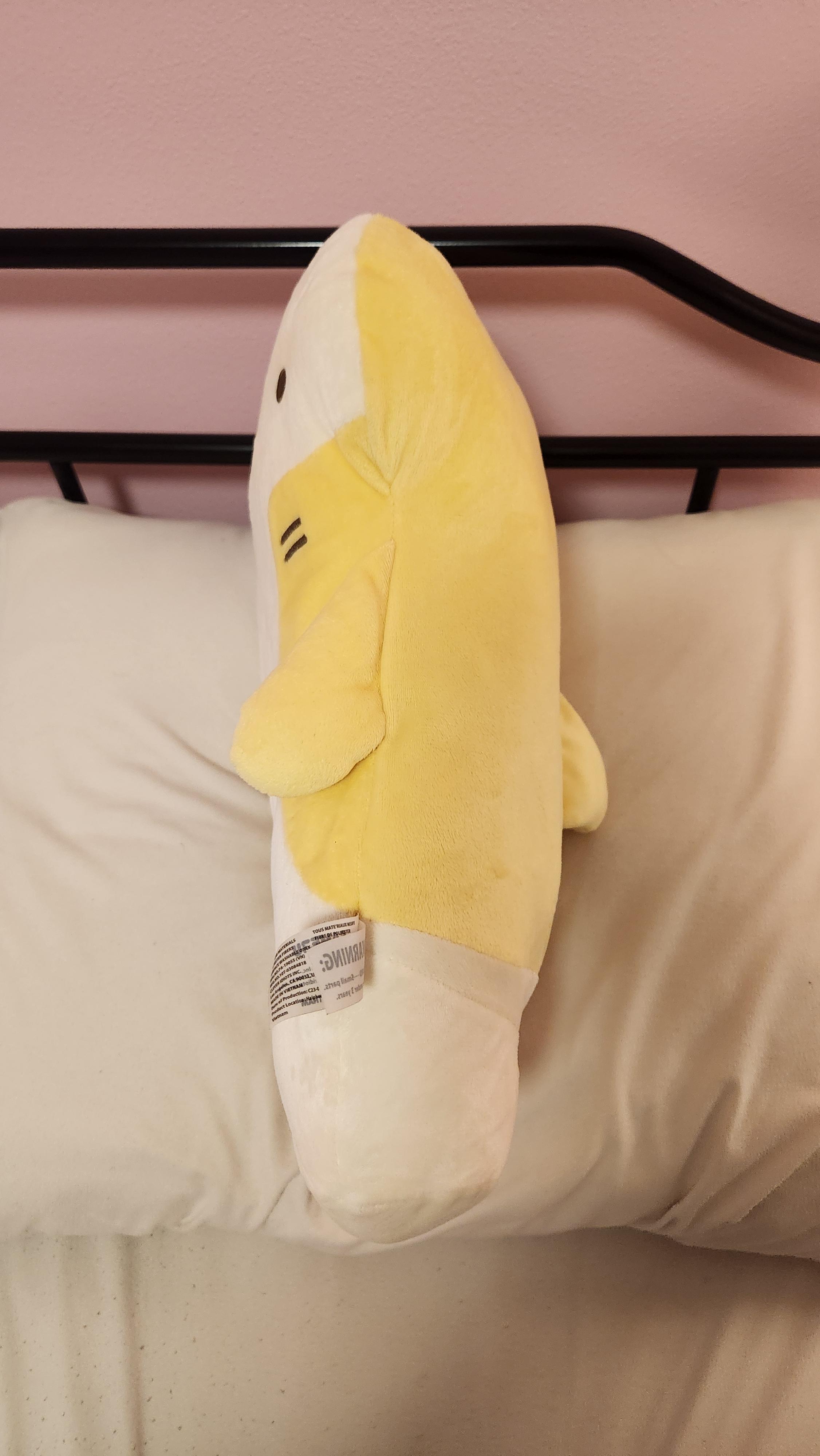 Youve seen Blahaj, now introducing Hammer! Hes flatter and cuter! Improved snuggling! | Scrolller