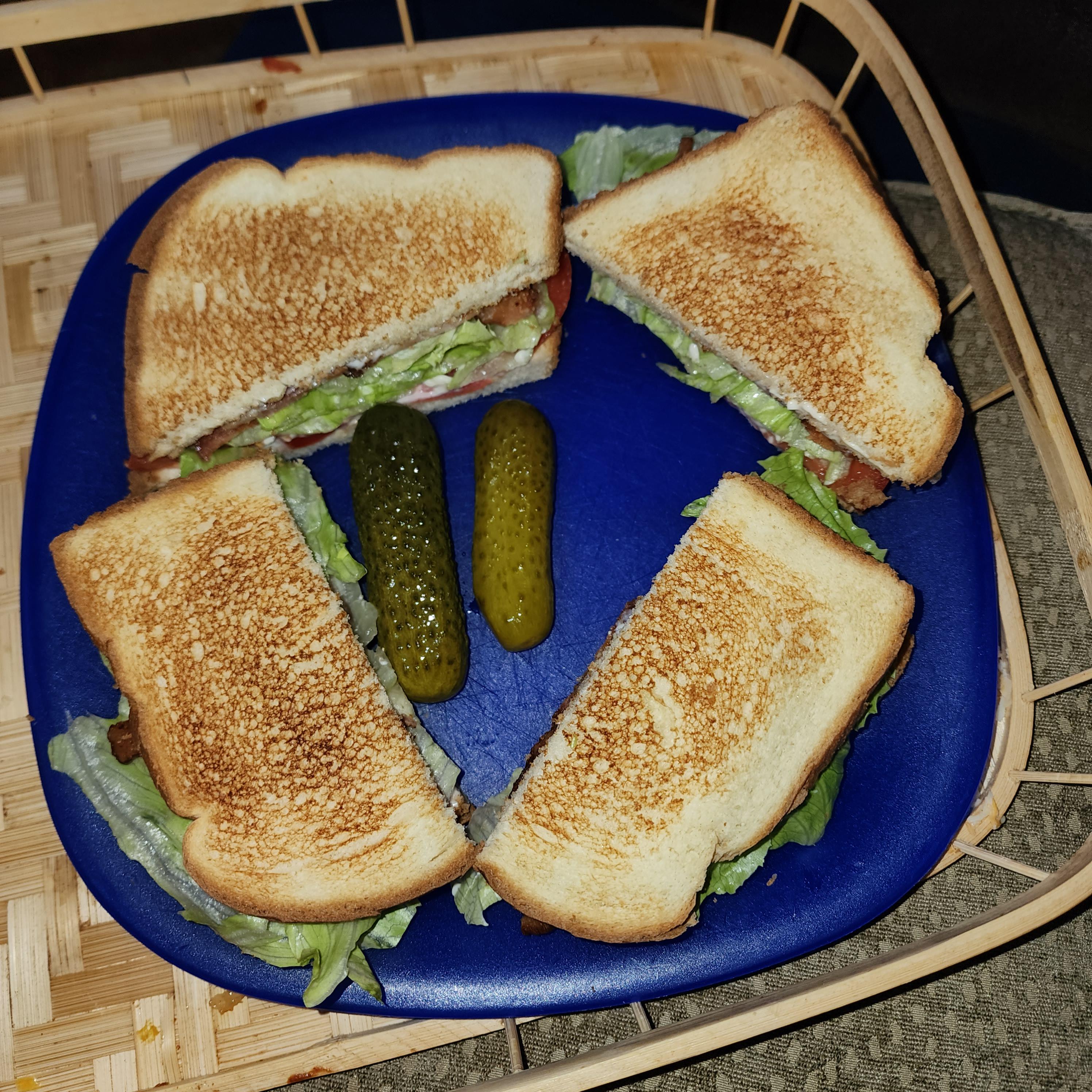 BLT with Pickles. | Scrolller