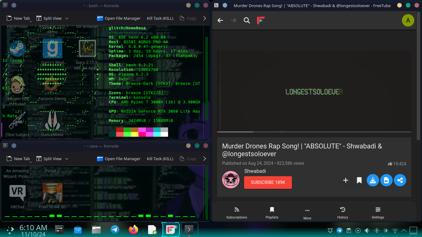 [KDE Plasma 6.2] I think I got everything right this time? The most I think I changed was the ...