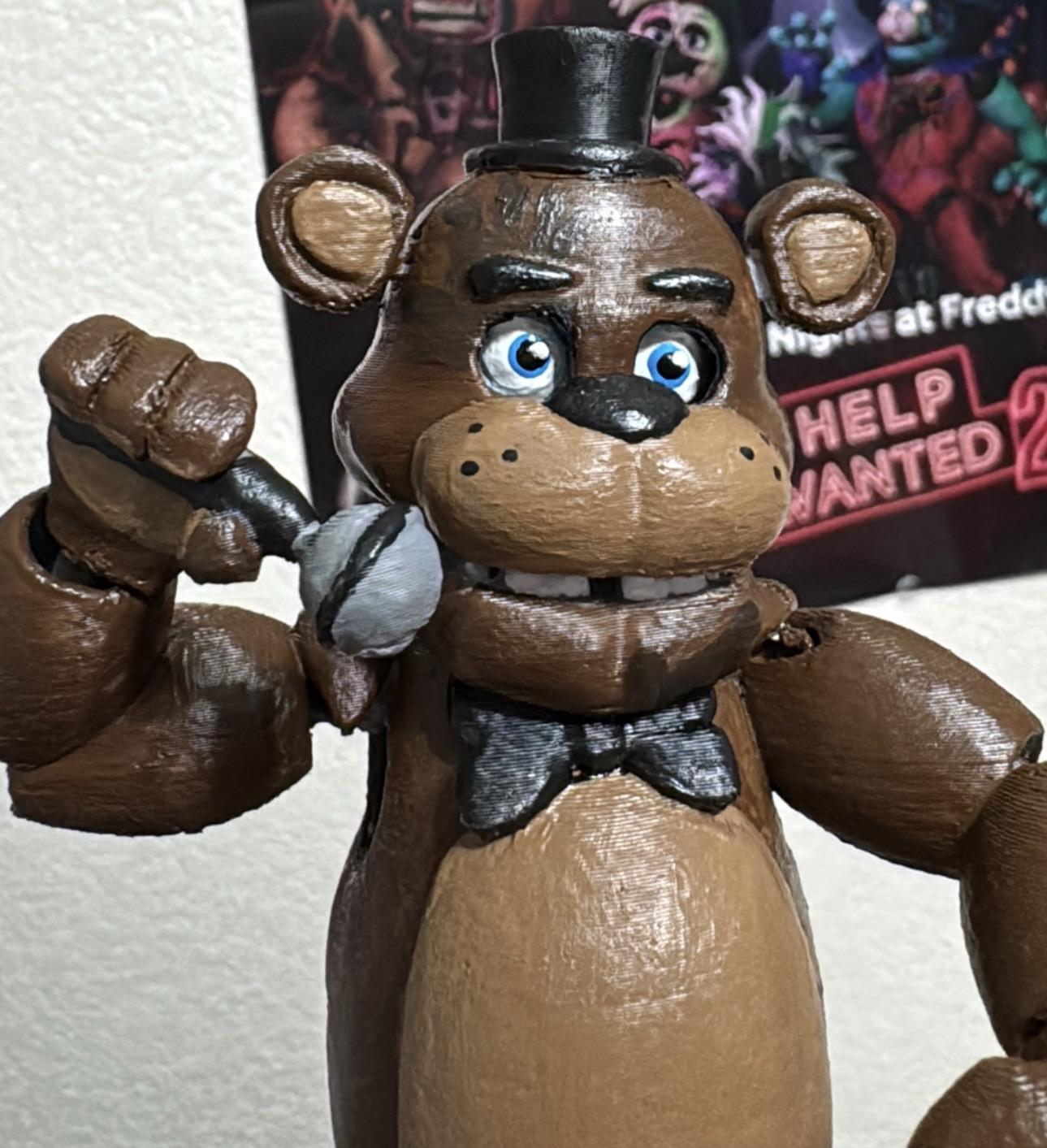 3d printed a Freddy | Scrolller