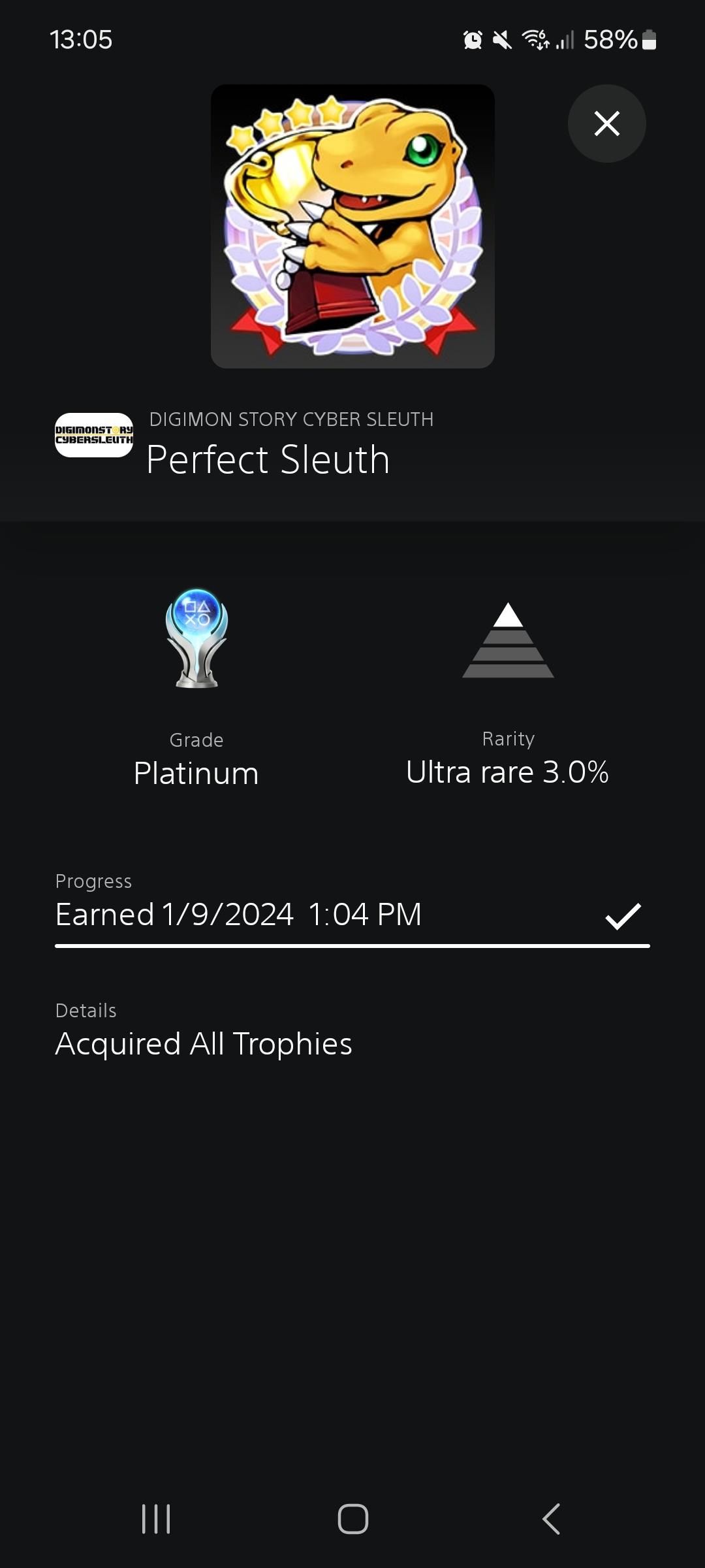 [Digimon Story Cyber Sleuth] (#86) Love this game. Also my 6/10 difficulty trophy for my ...