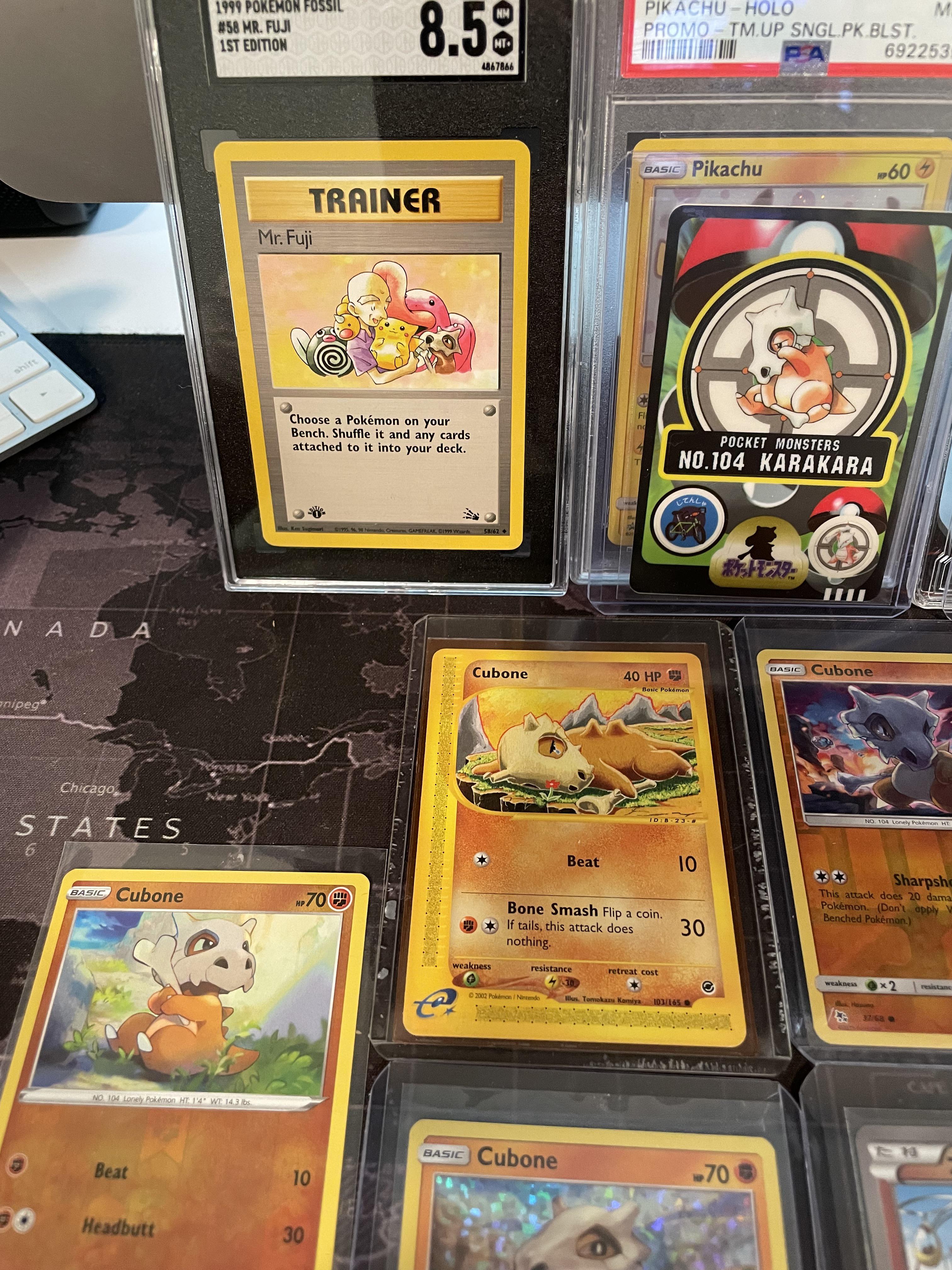 For anyone that loves cubone, here is my current collection of the good depressed boy ️ ️ ️ ️ ...