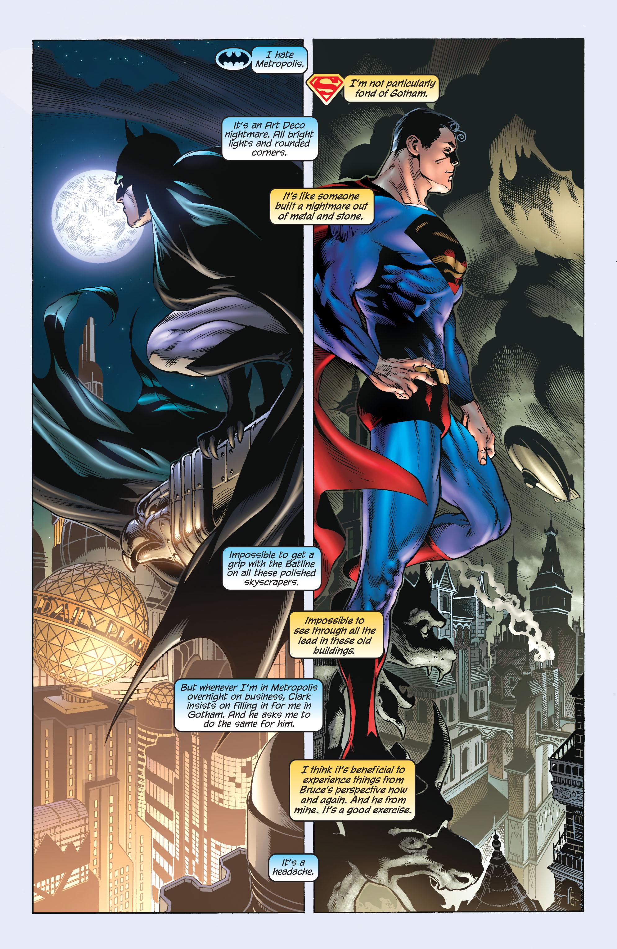 Batman and Superman exchange Cities (Superman/Batman 53#) | Scrolller