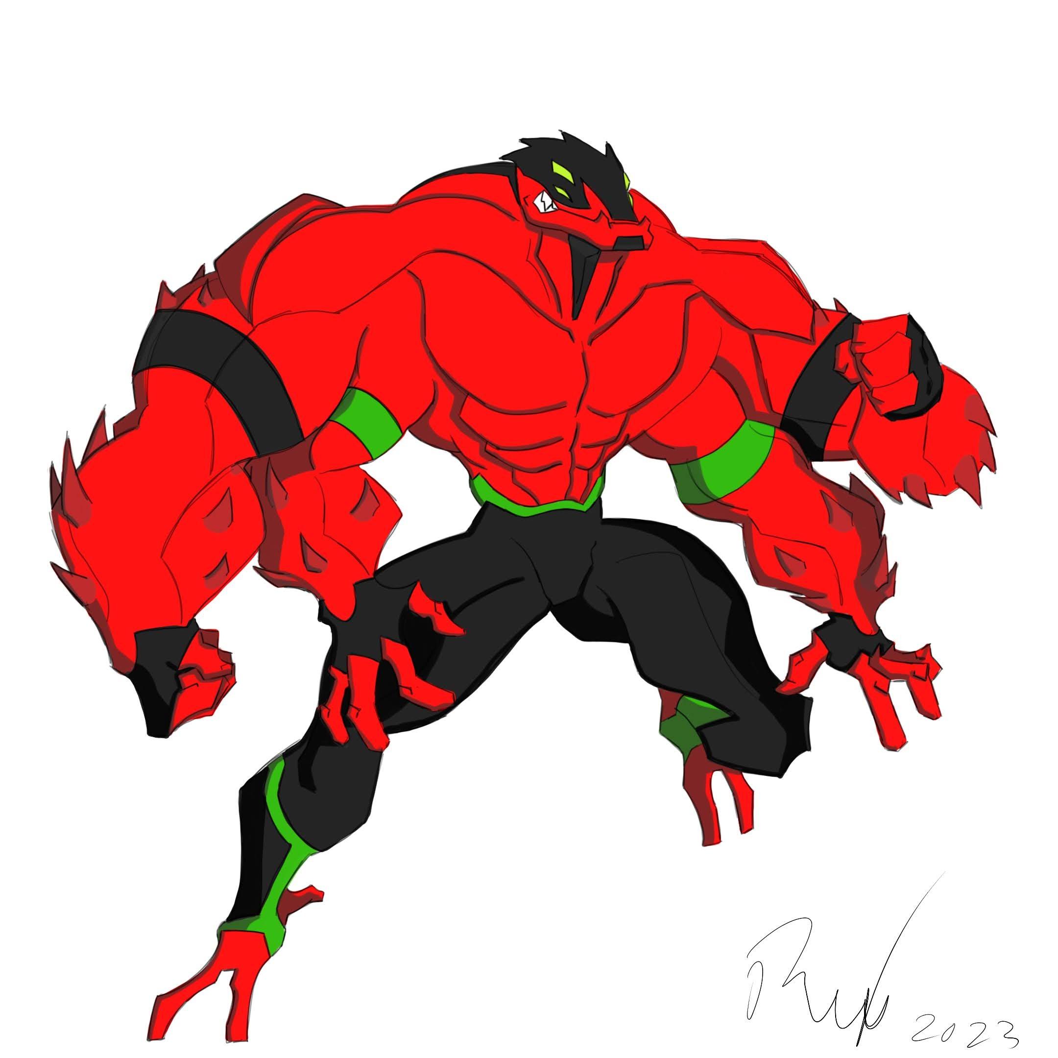 Four Arms Redesign WIP | Scrolller