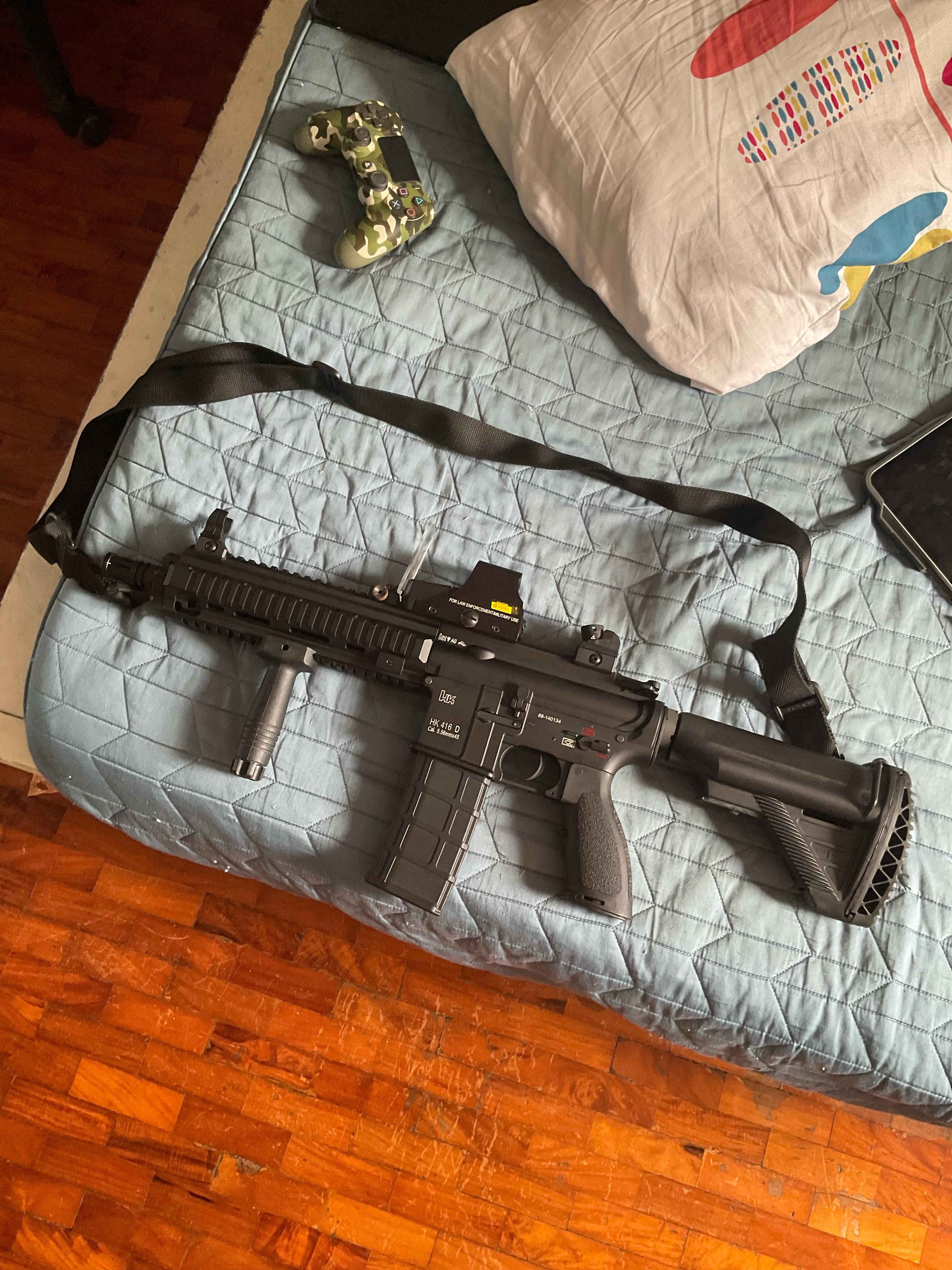 HK416 build before and after | Scrolller
