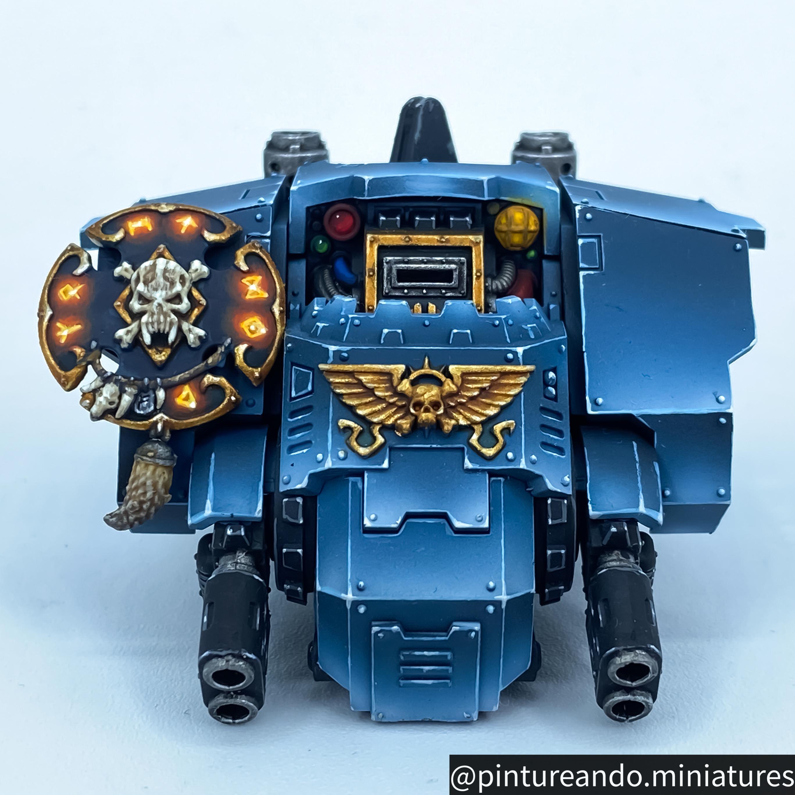 Discover more like Warhammer: Finished the shield runes of this Brutalis Dreadnought and Related ...