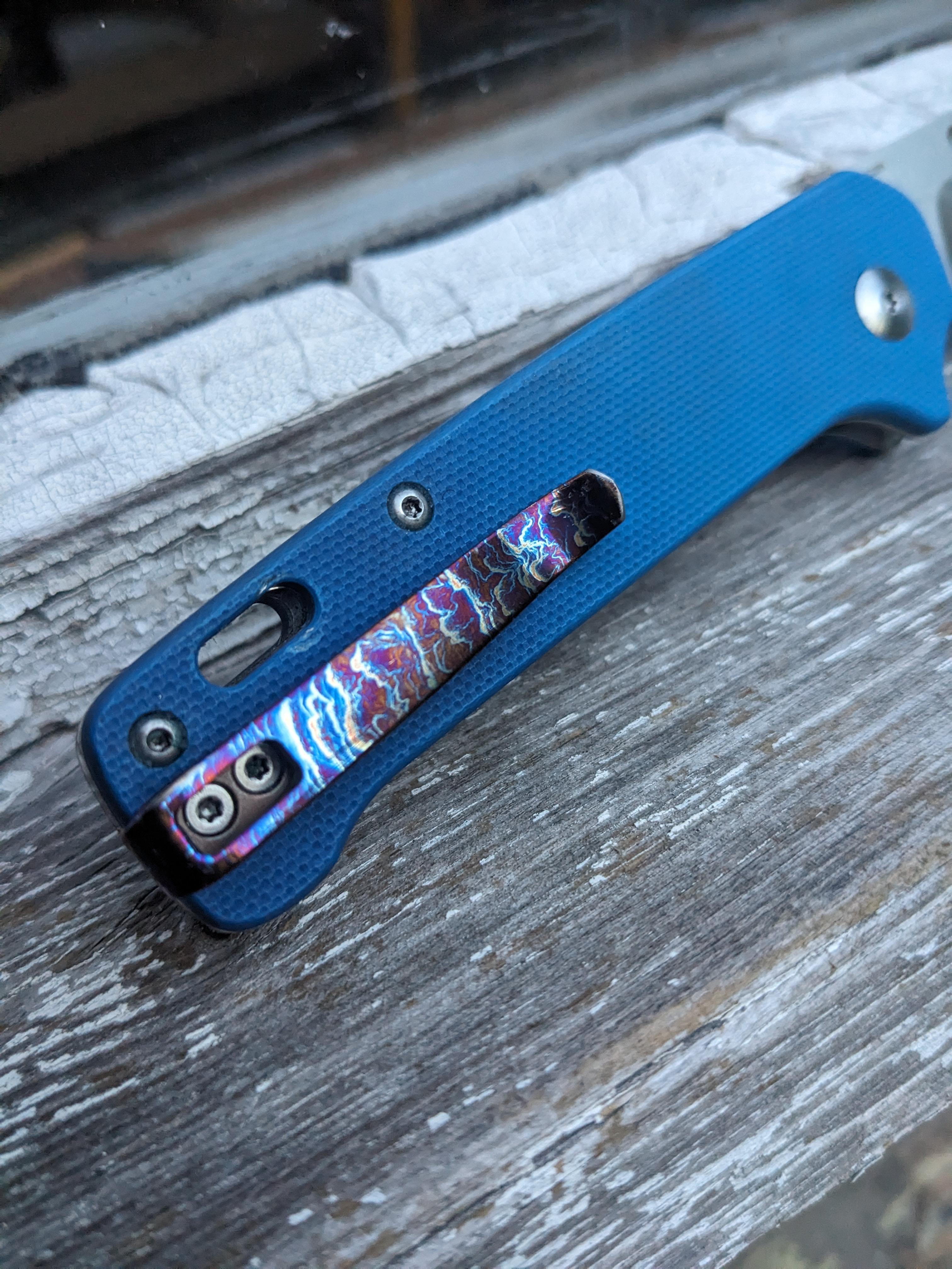 Added a Civivi clip to my QSP Penguin slipjoint. | Scrolller