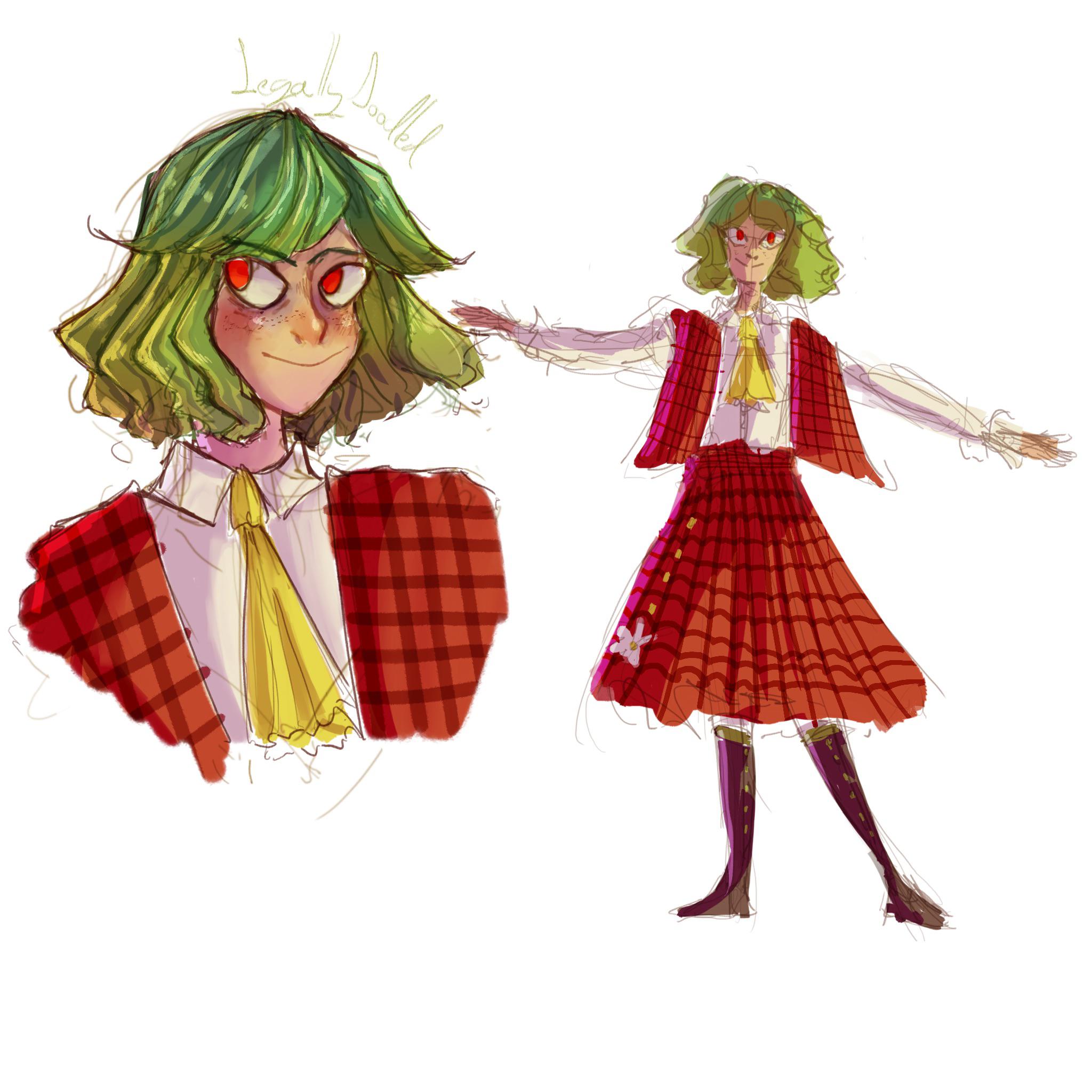 Touhou doodles | Scrolller