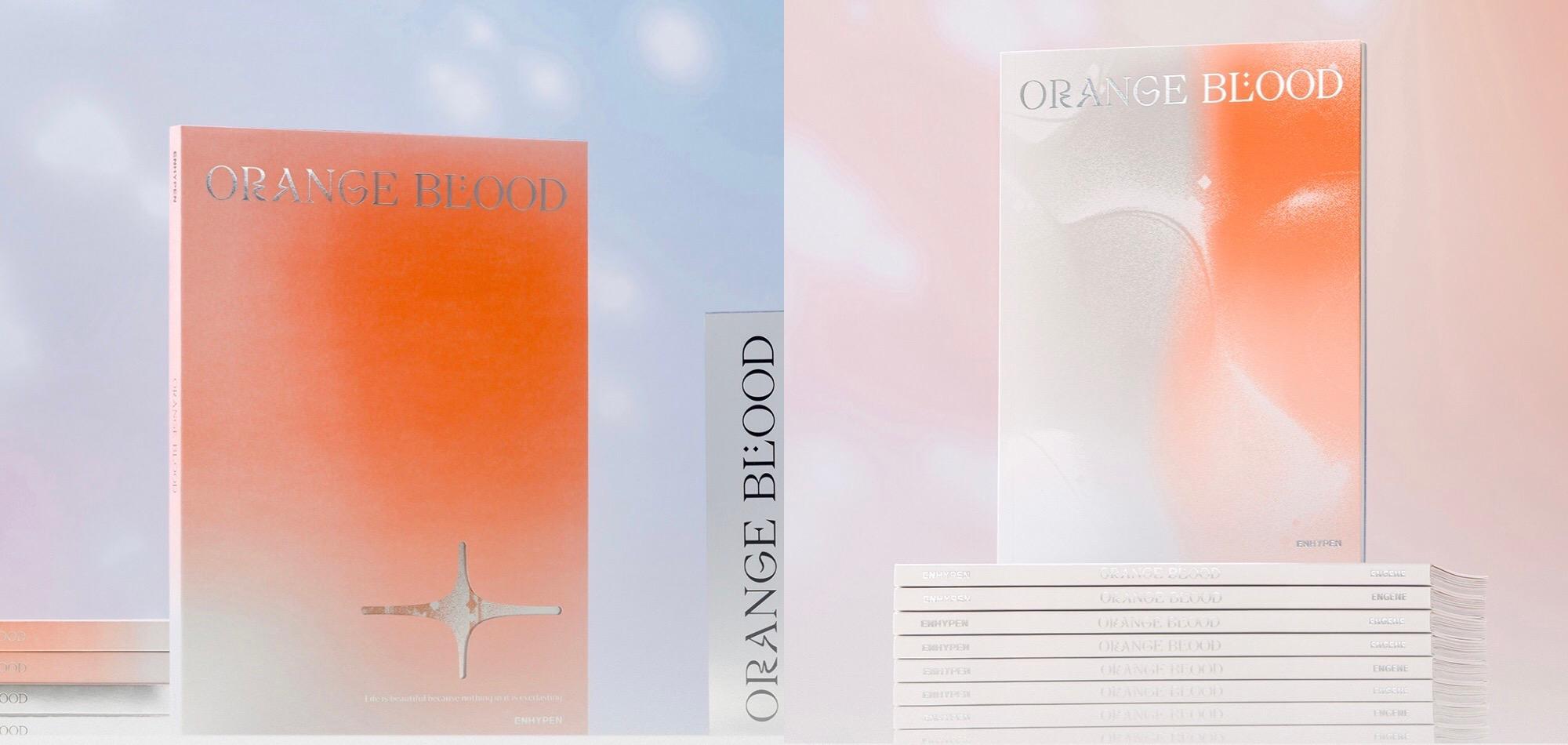 ENHYPEN - 5th Mini Album 'ORANGE BLOOD' (Album Packaging Details) | Scrolller