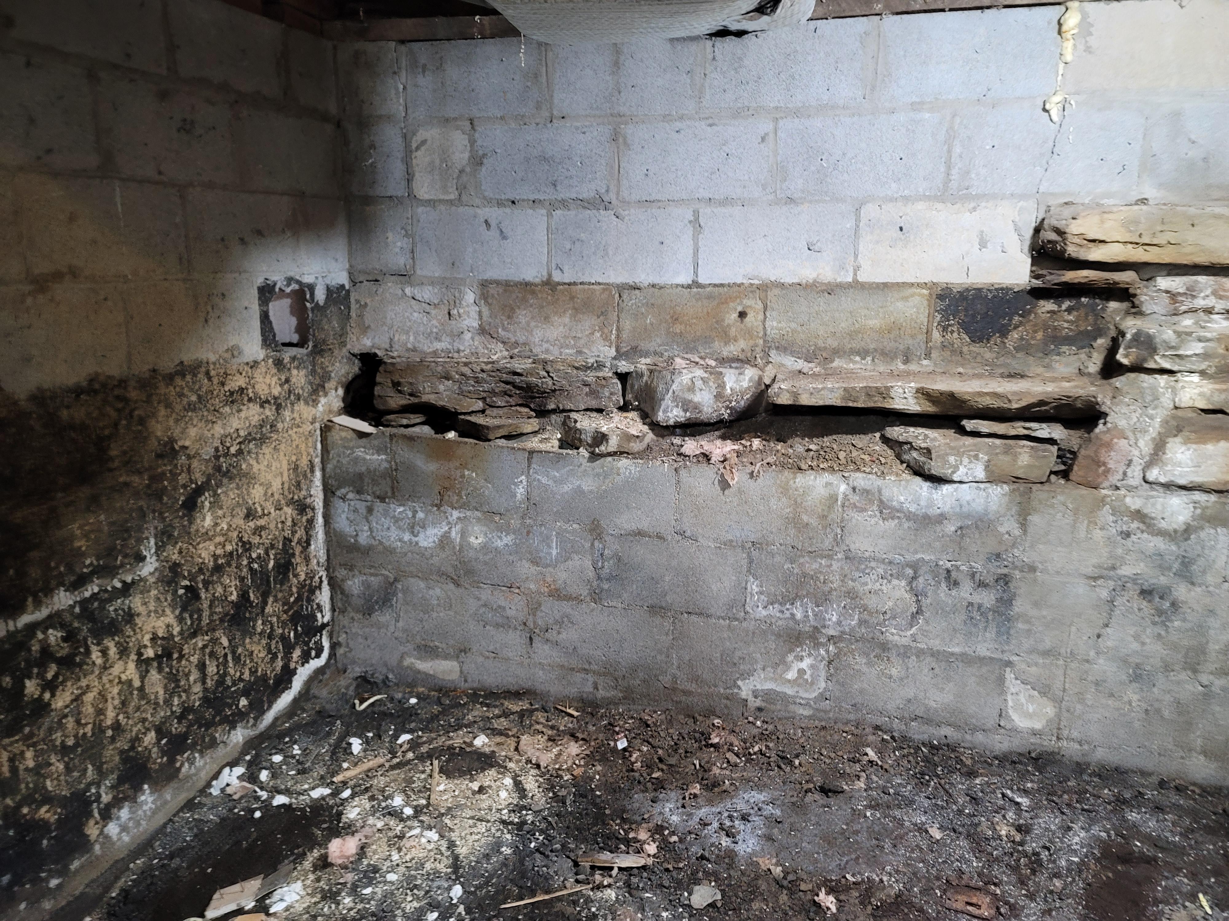 Only one corner of my foundation is like this, how do make sure it lasts and doesn't keep ...