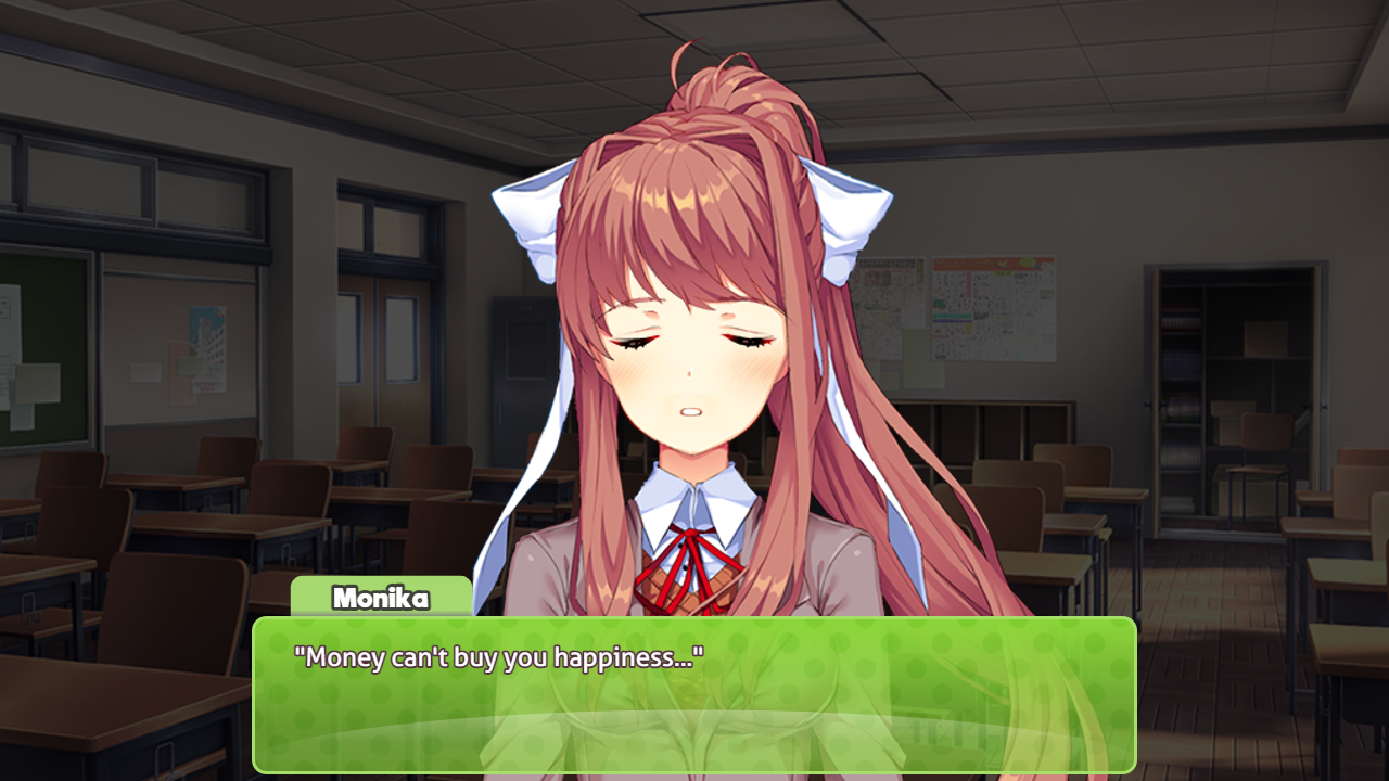 Monika wants you to play DDLC | Scrolller