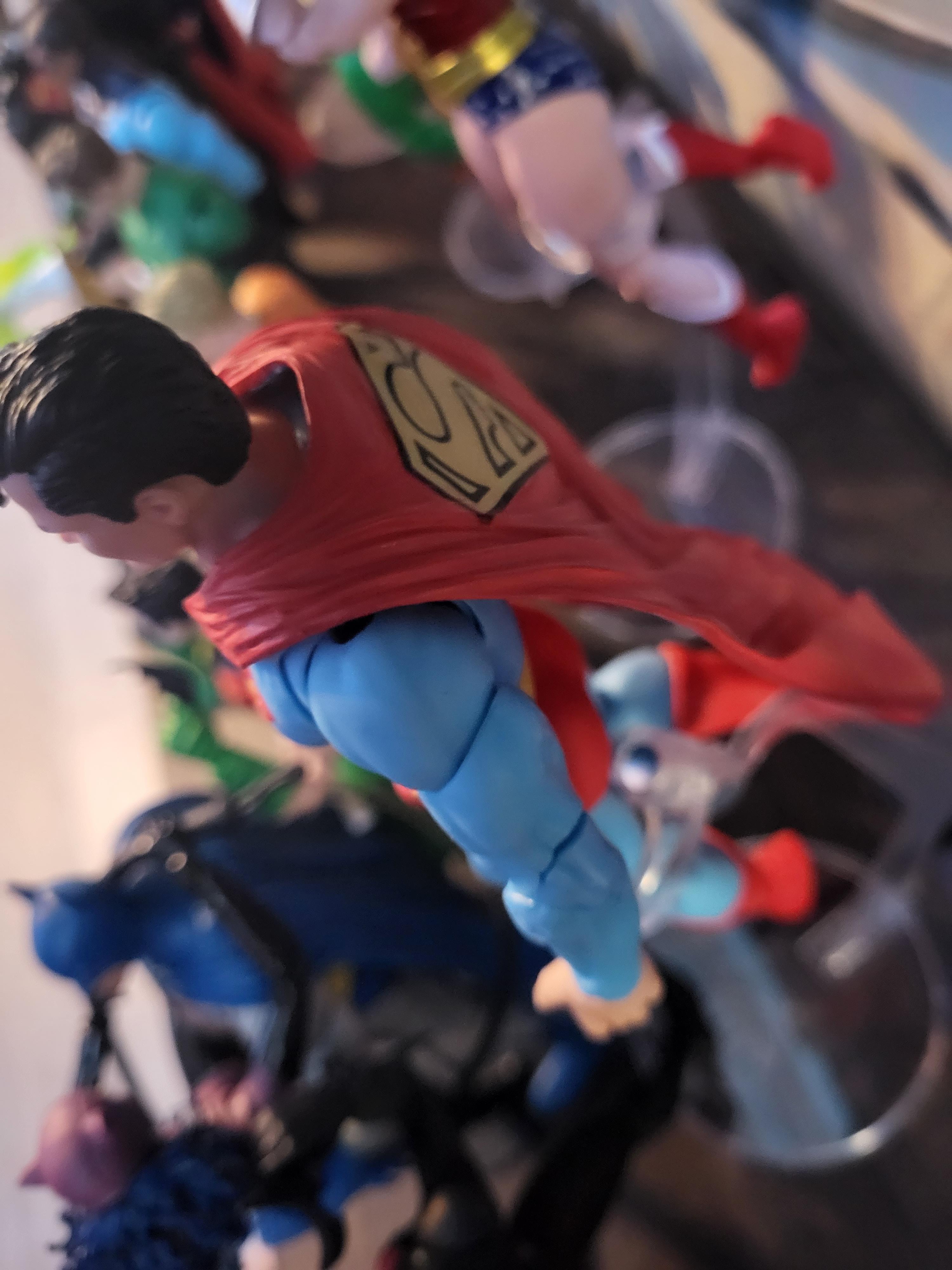 DC collection update. Superman Classic has landed! A bit of customization and he's officially ...