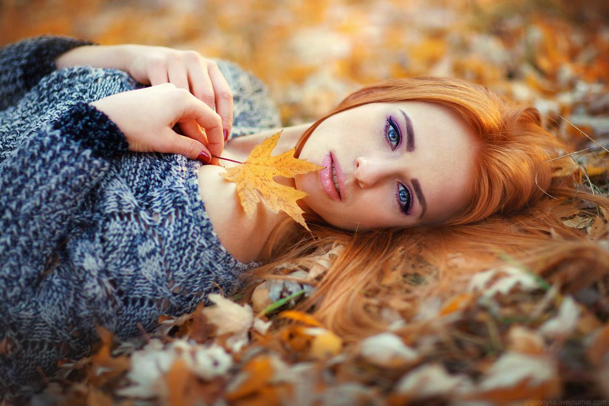 Autumn girl Maria Olga Boyko | (x4) | Scrolller