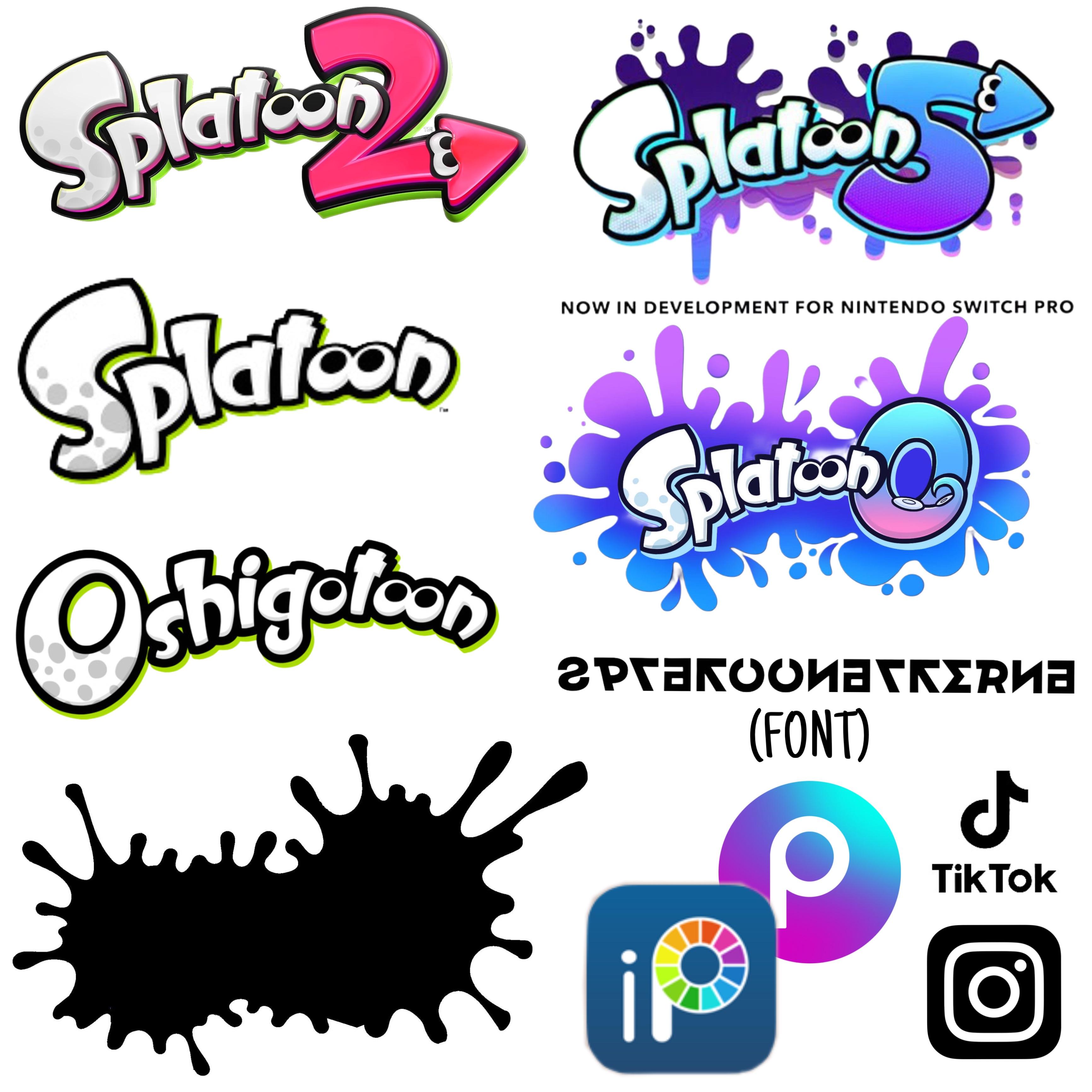 MomoCon in the style of the Splatoon logos! | Scrolller