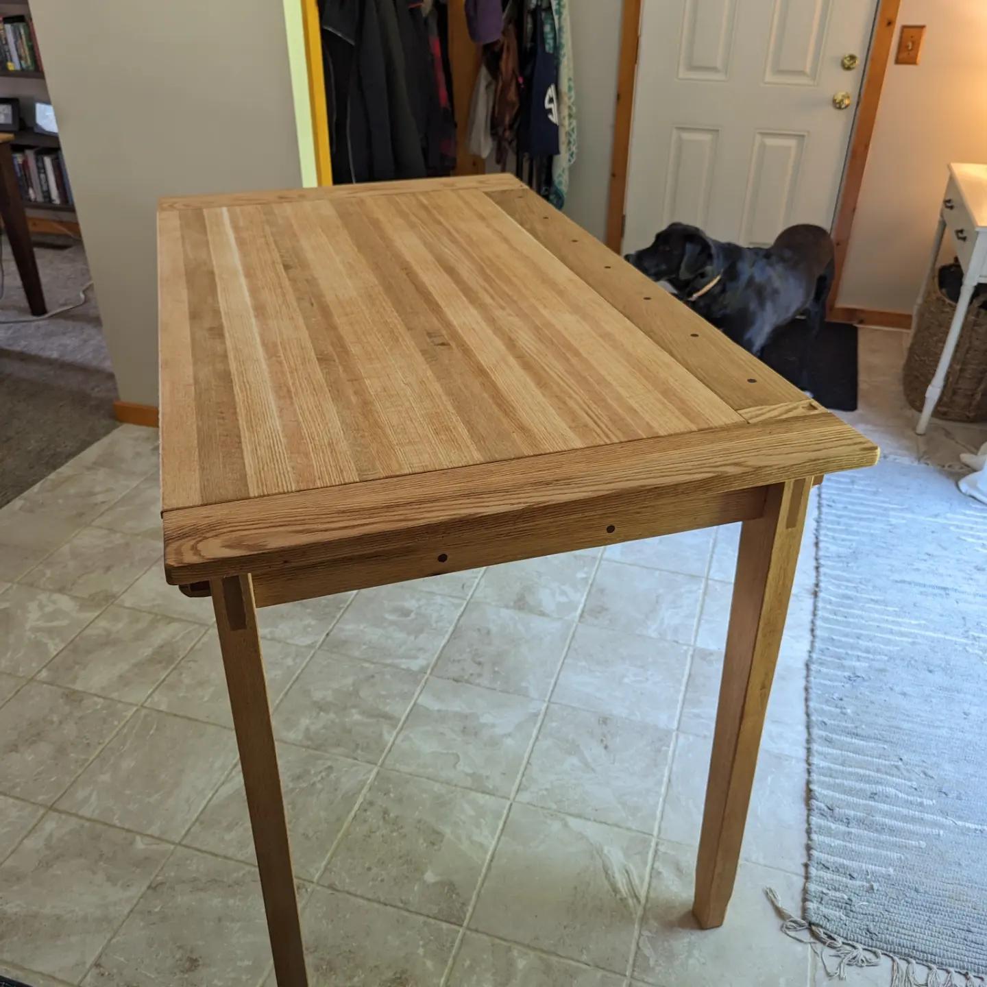 Dining + board game table made for a friend | Scrolller