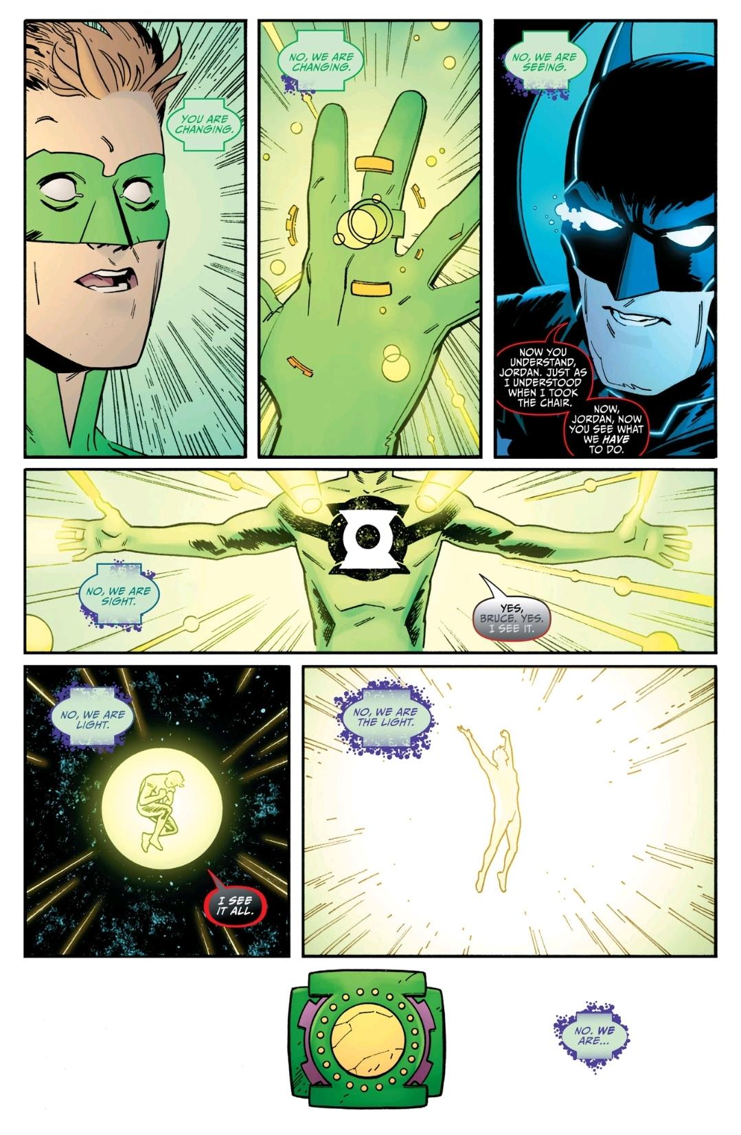 [Comic Excerpt] Hal Jordan becomes the God of _____ (JL: Darkseid War: Green Lantern #1) | Scrolller