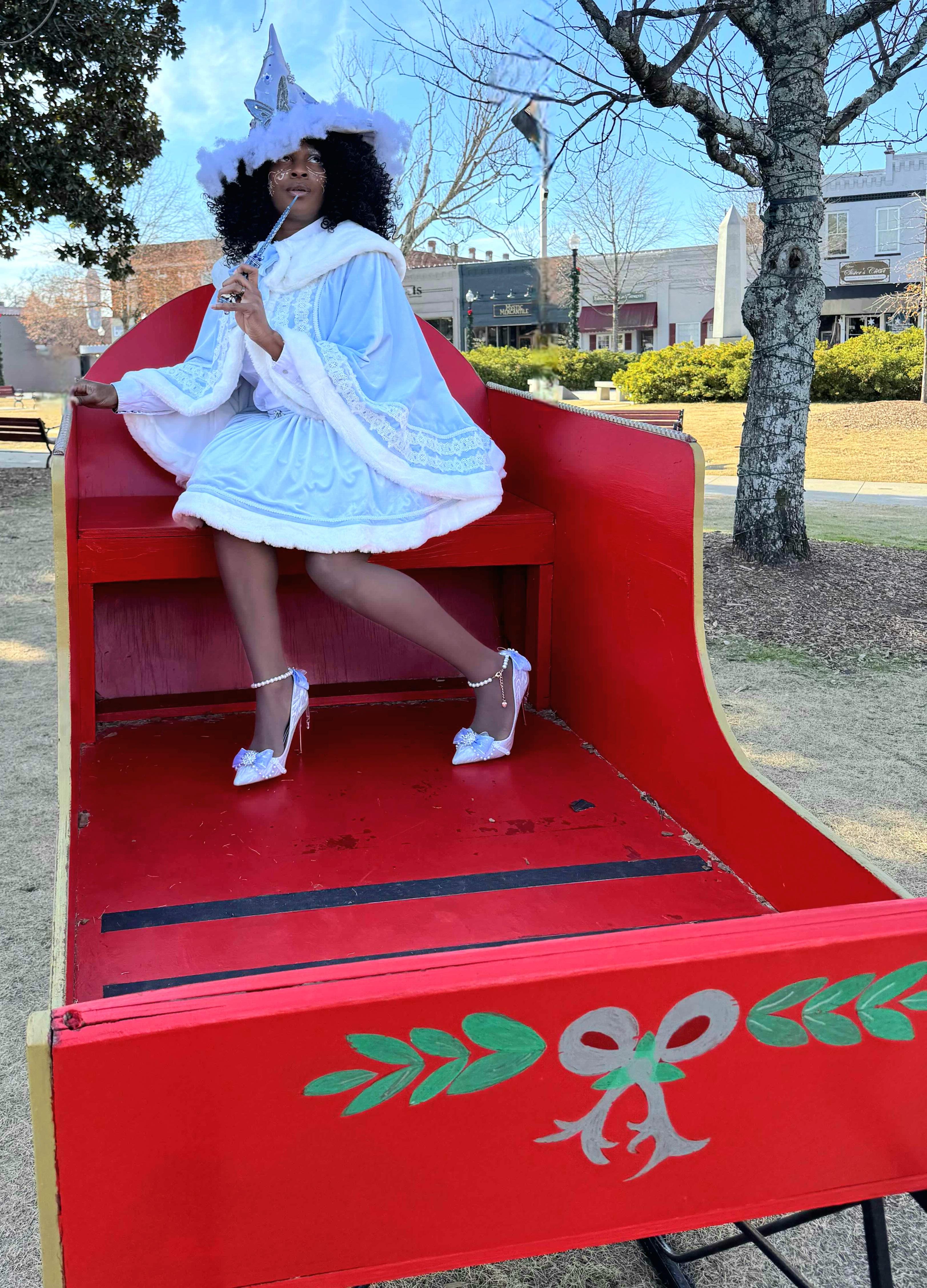 My Winter Lolita Wizard Cosplay | Scrolller