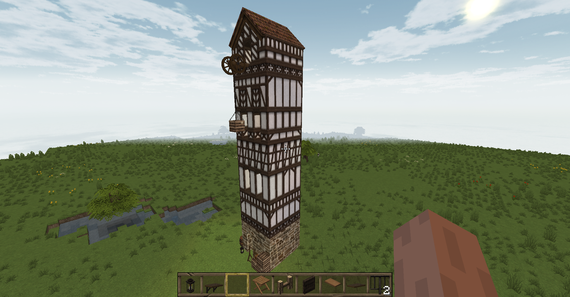 Half-timber watchtower I made. (Cocricot) | Scrolller
