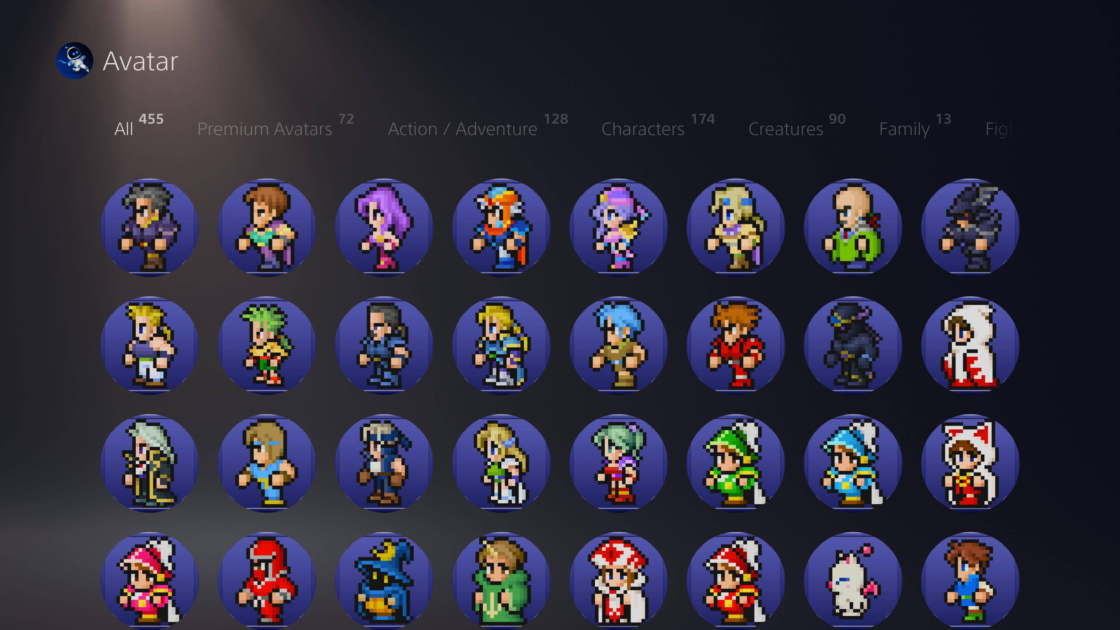 For anyone curious what the included avatars looked like | Scrolller