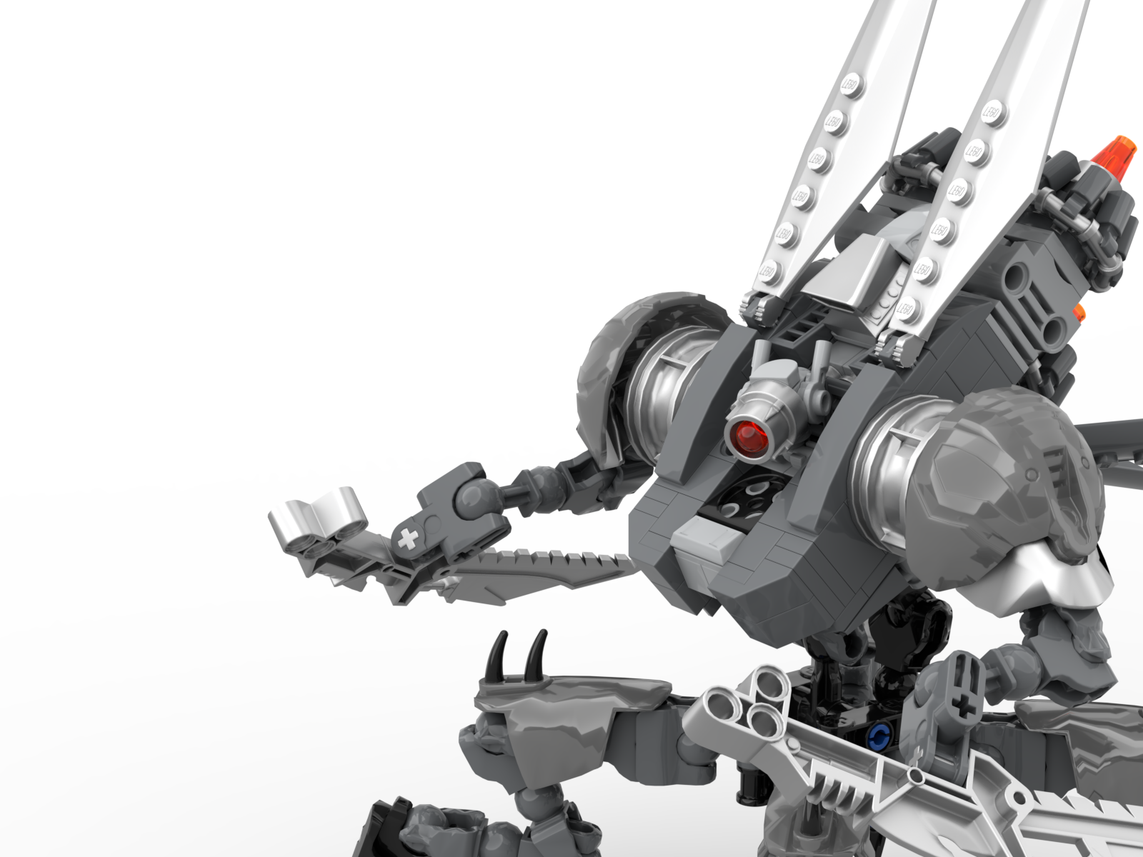 I made a Mech vaguely resembling Armored Core style | Scrolller