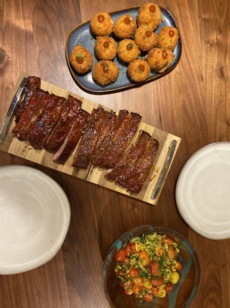 [homemade] apricot glazed ribs | Scrolller
