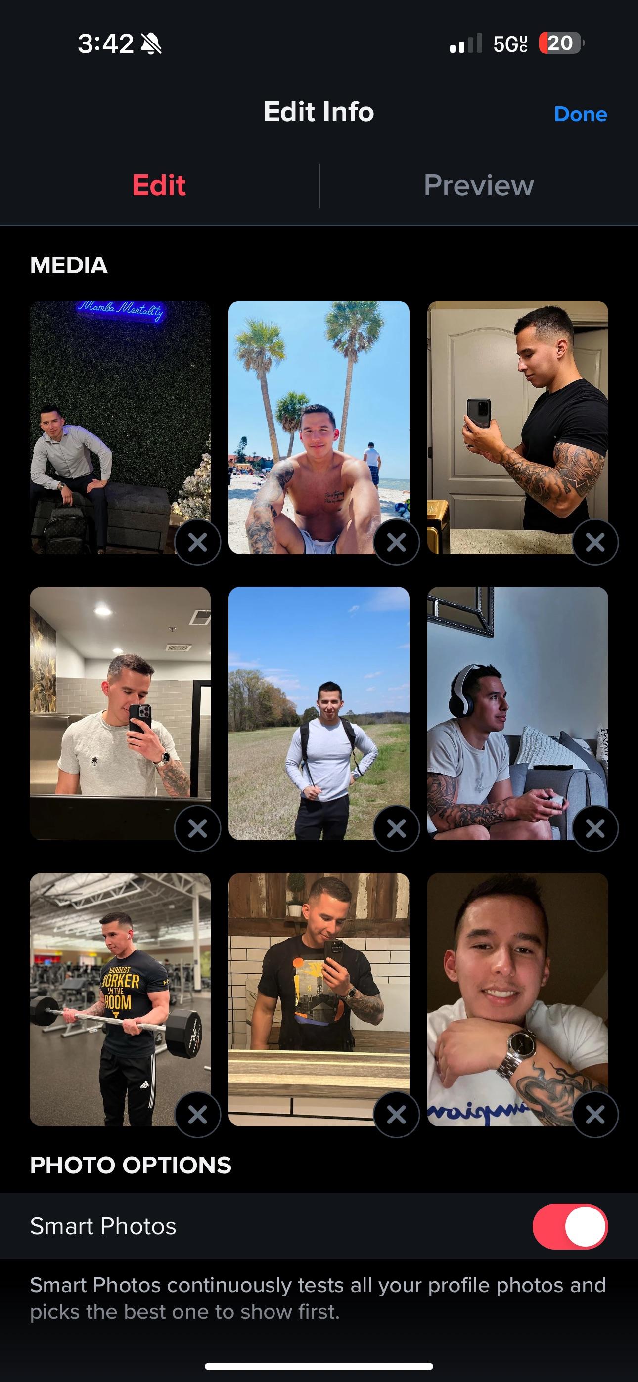 Back in the dating scene after 6 years, what can I do to improve my profile. I do think my bio ...