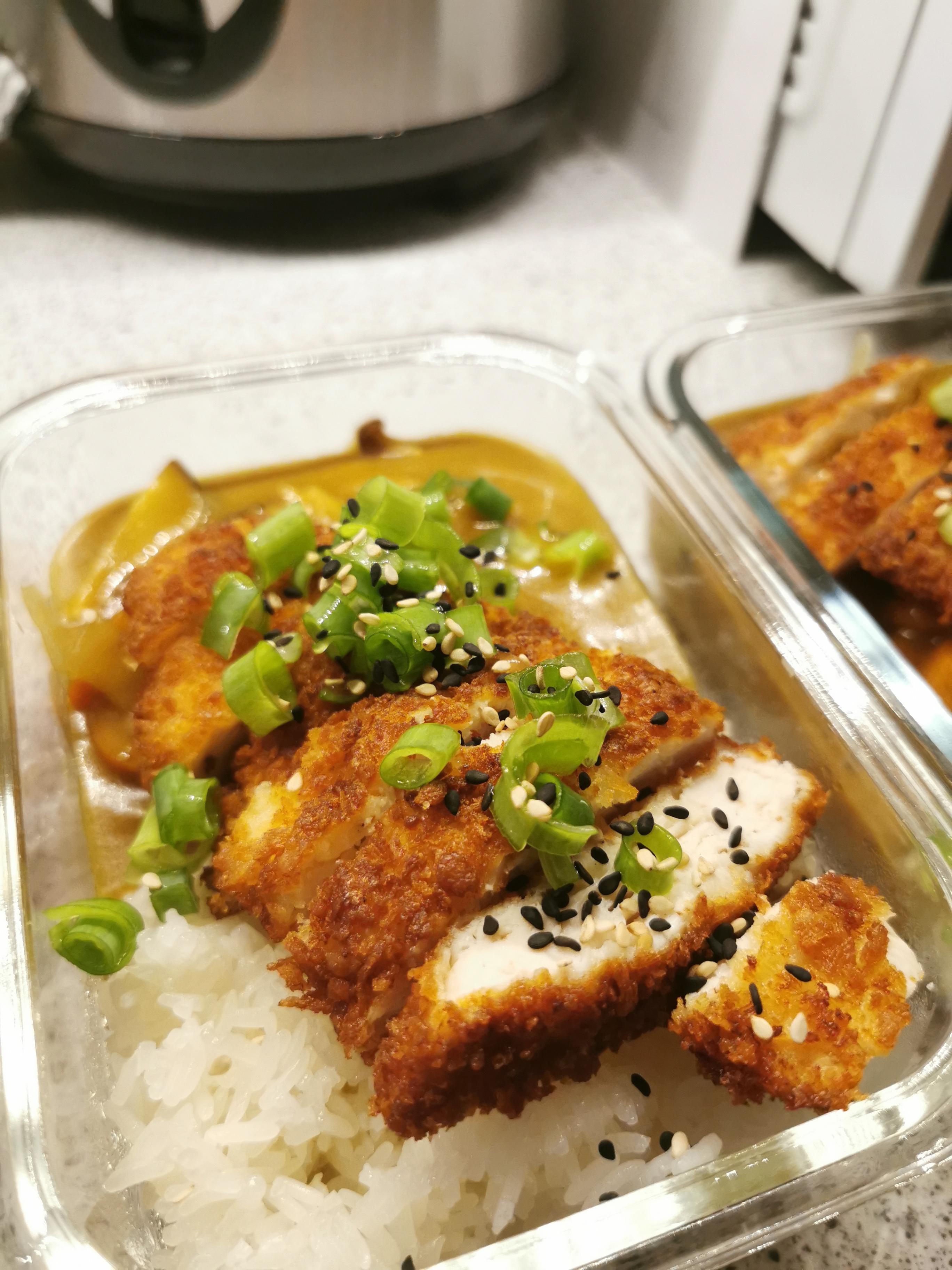 [homemade] Japanese chicken katsu curry meal prep | Scrolller