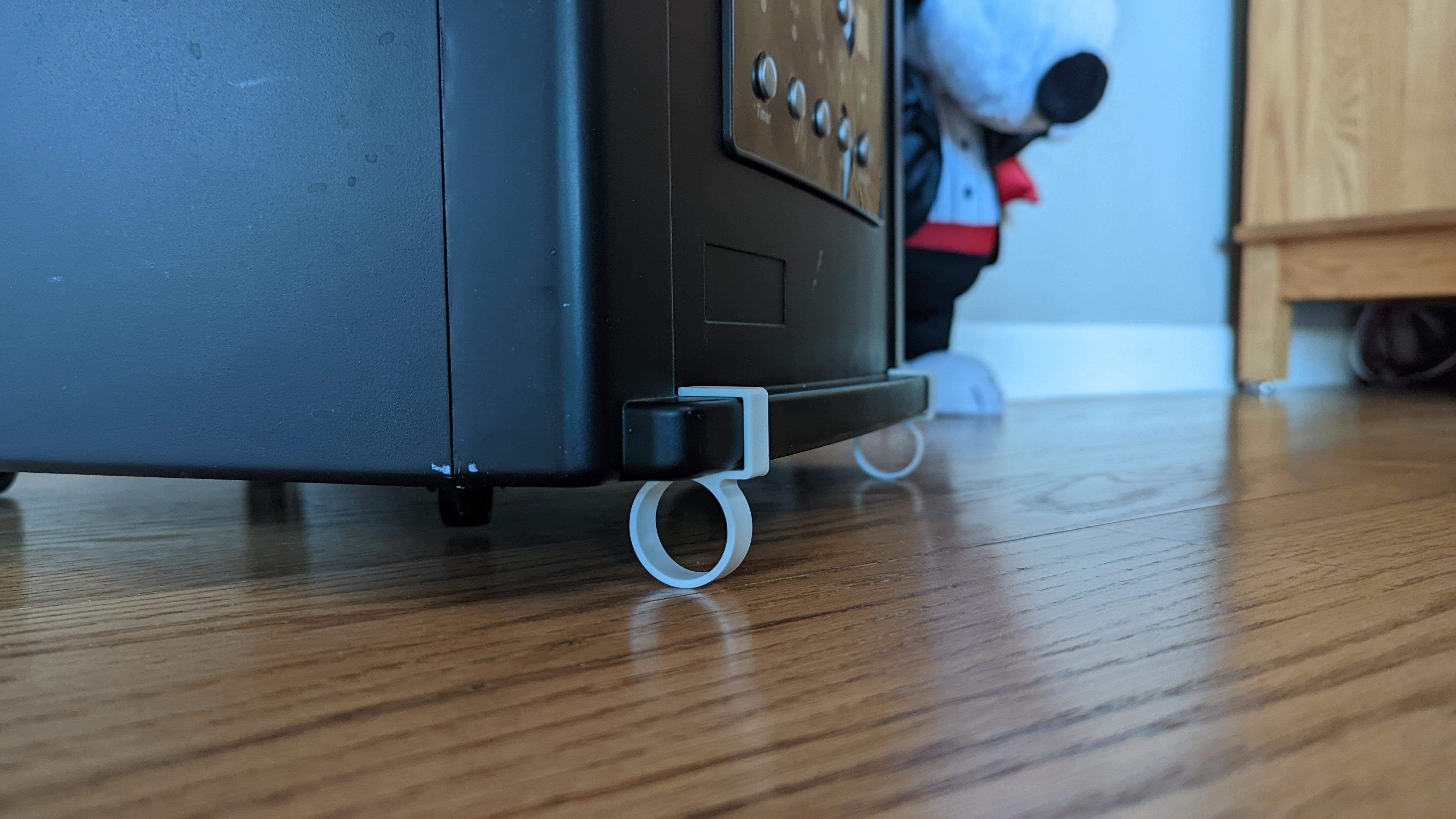 Robot Vacuum Pushed the heater on casters around | Scrolller