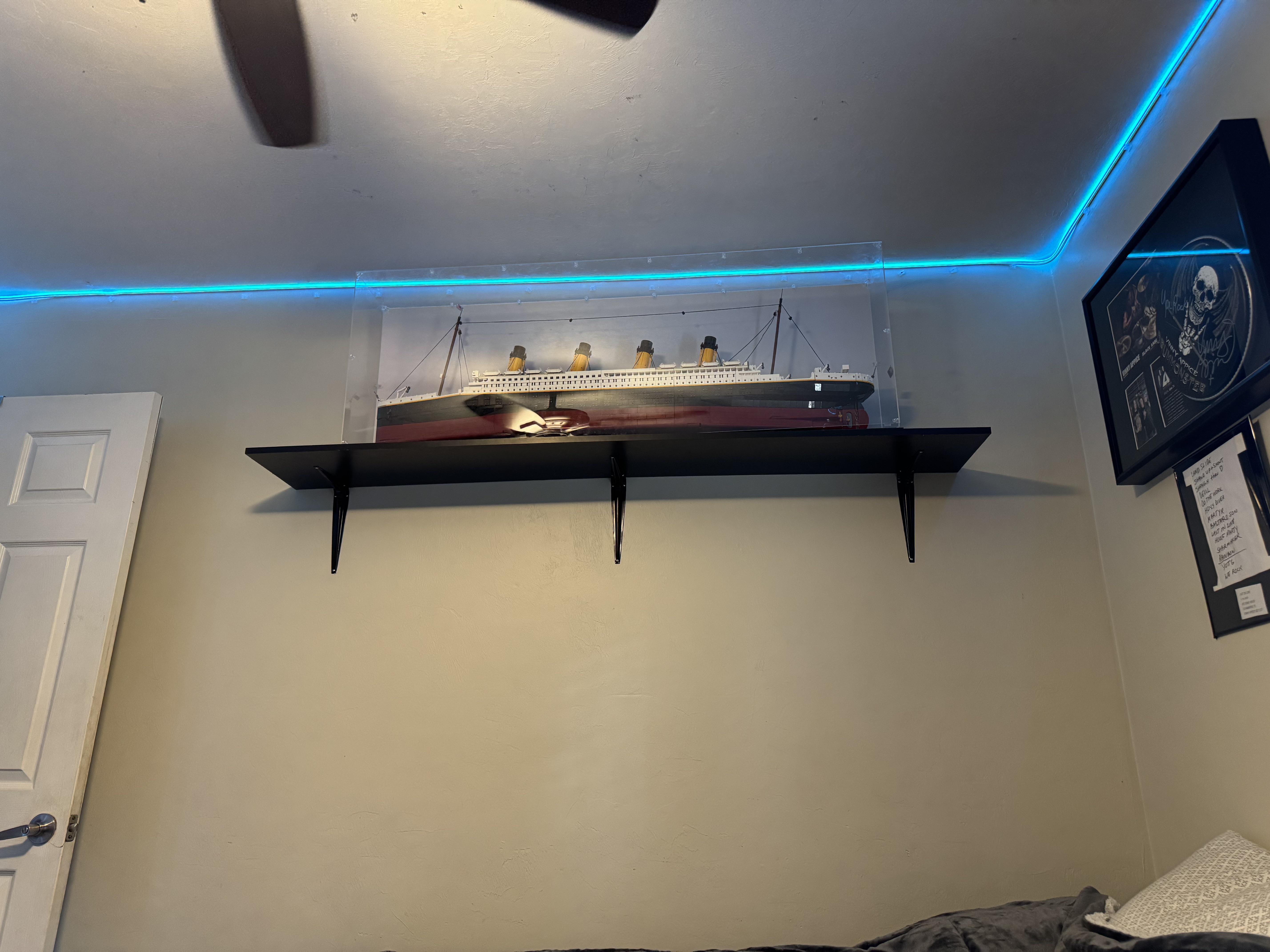 Finally got the Titanic off the floor! | Scrolller