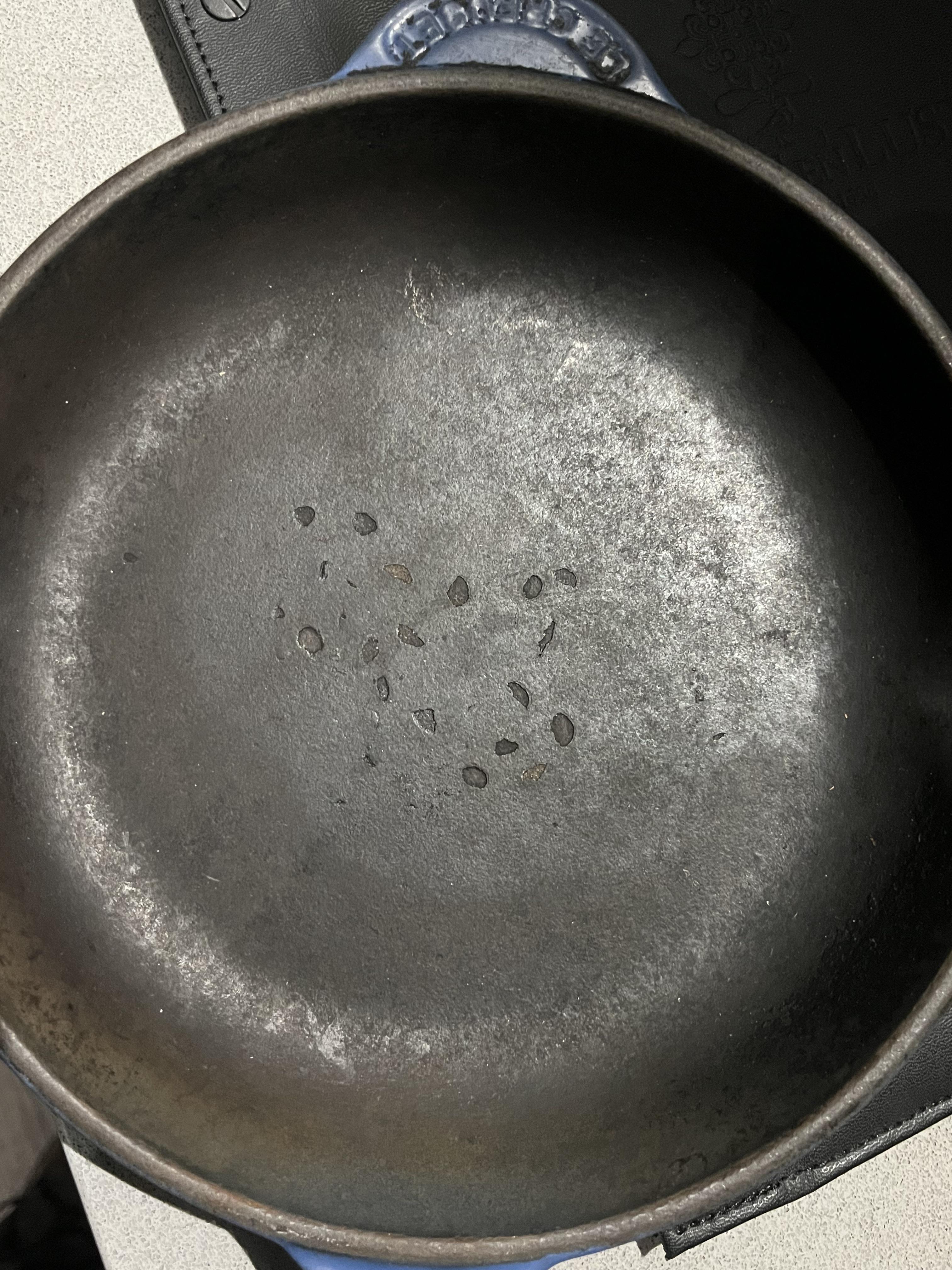 Holes in my cast iron pan | Scrolller