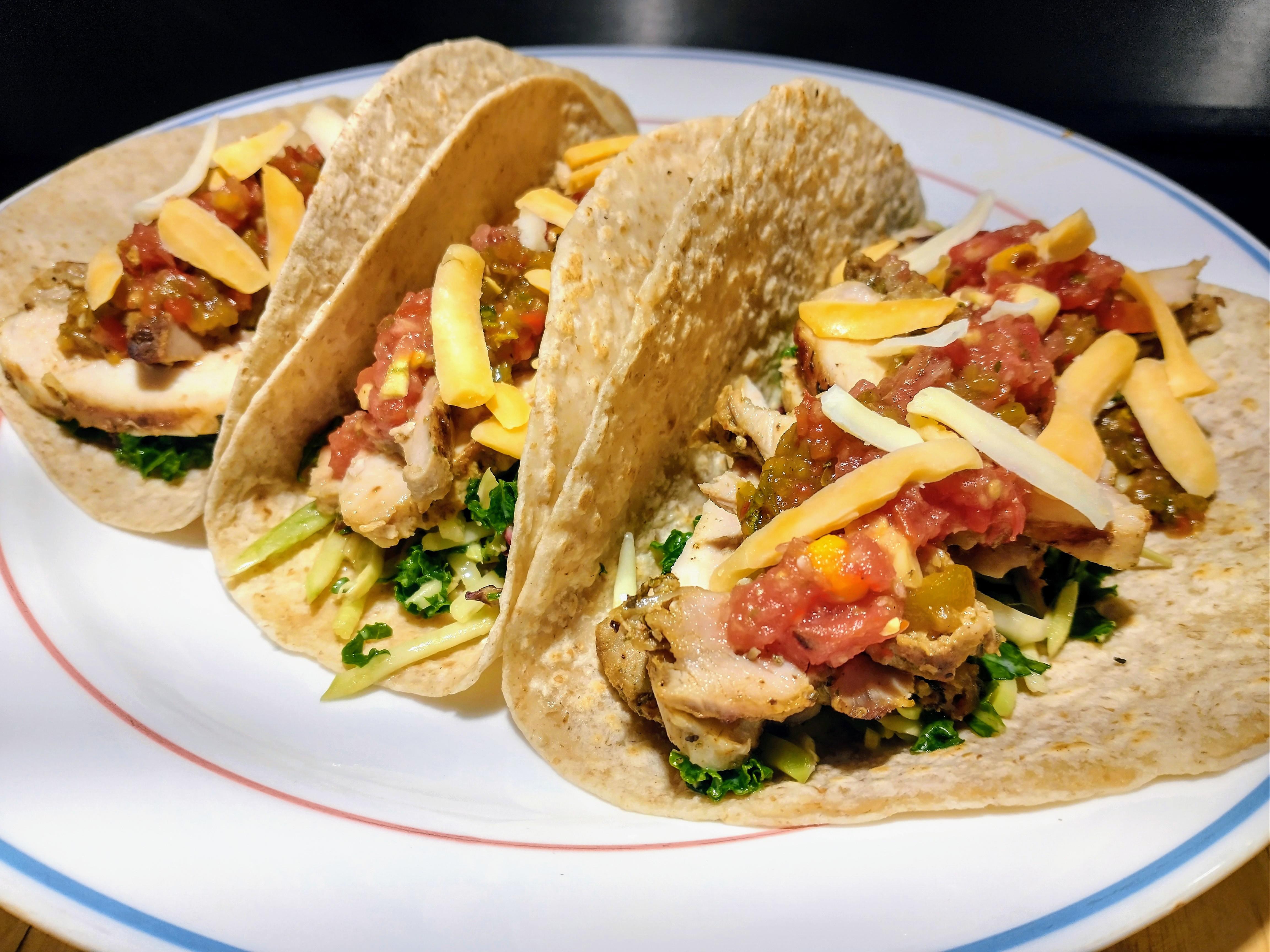 [homemade] Grilled Chicken Tacos. | Scrolller