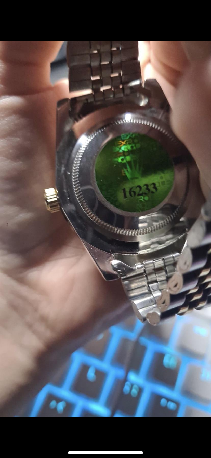 [rolex oyster perpetual] [identify] is this rolex fake?? im fairly new to watches so i want to ...