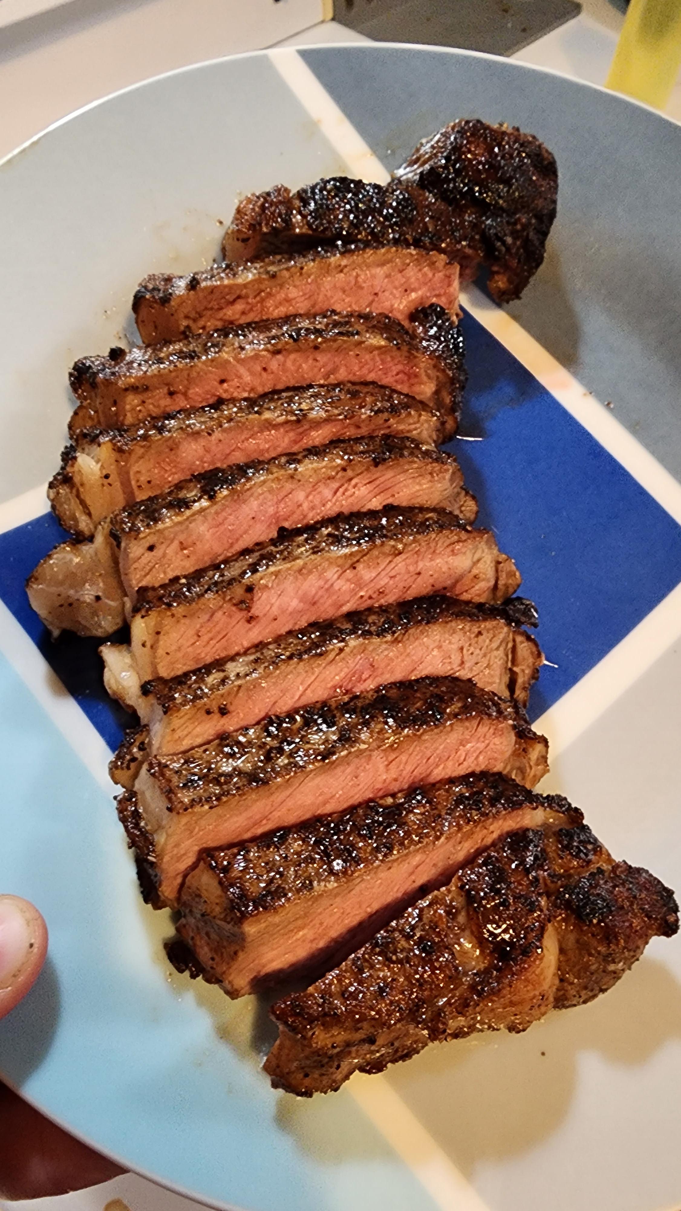 After work NY strip | Scrolller