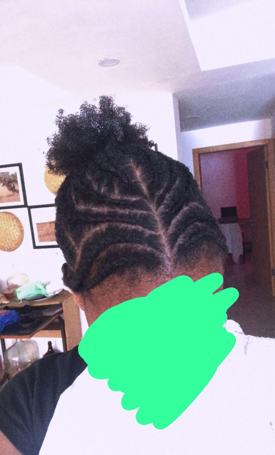 First time doing cornrow braids on my own hair 🥺 ️ | Scrolller